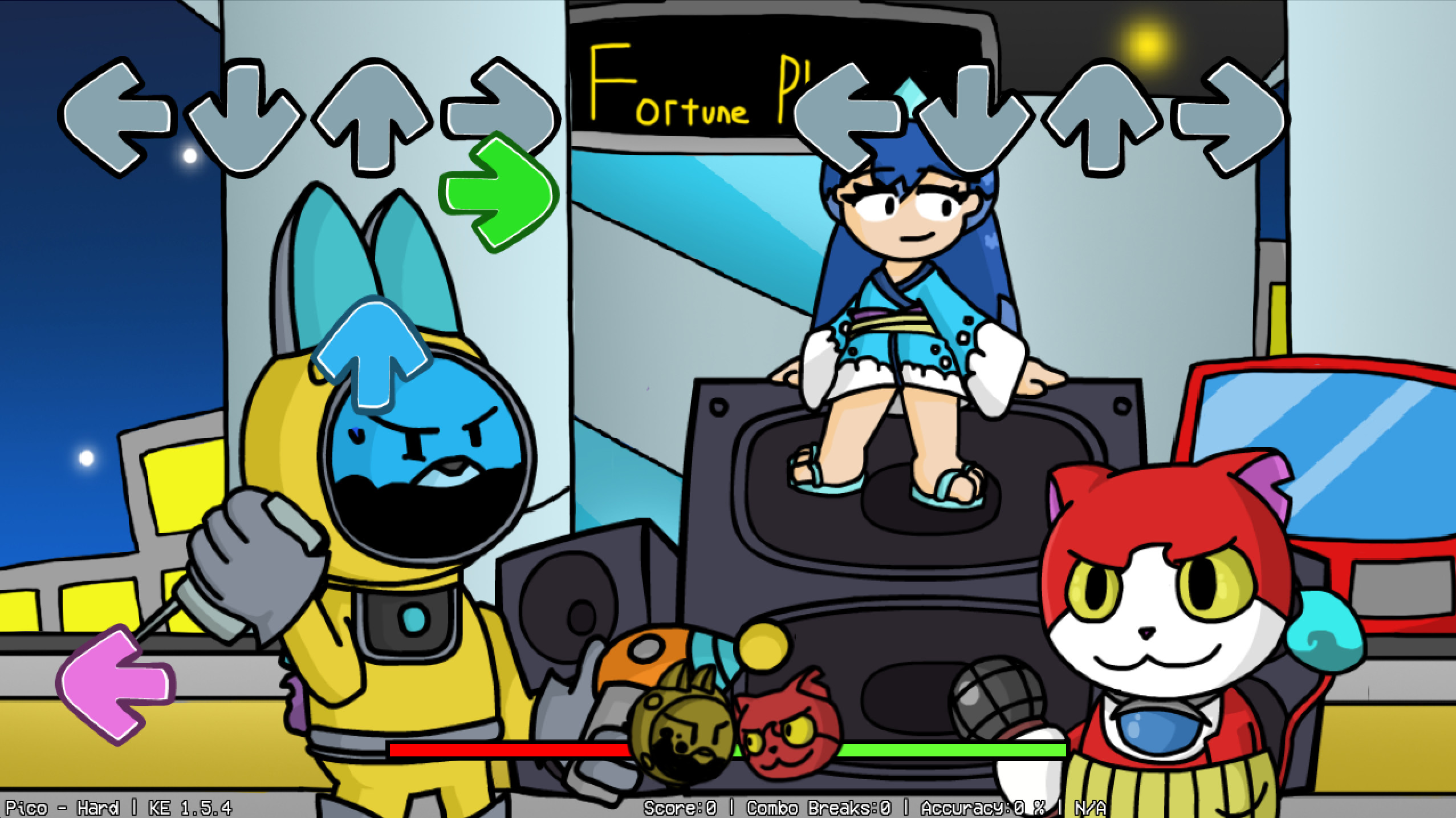 Yesterday Night Yo-kai (LEGACY)/V1 Mod for Friday Night Funkin' | FNF Mods
