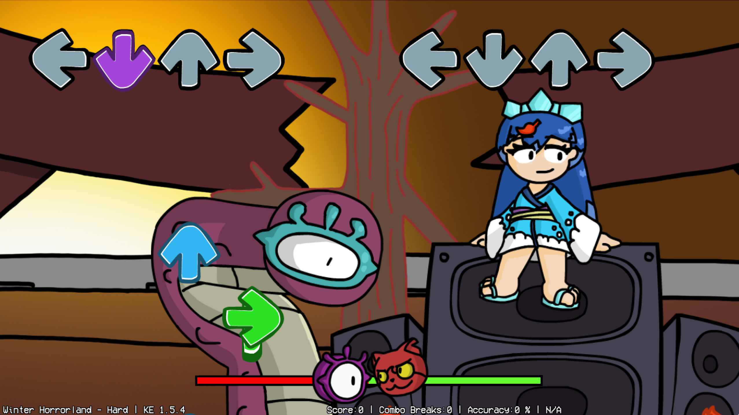 Yesterday Night Yo-kai (LEGACY)/V1 Mod for Friday Night Funkin' | FNF Mods