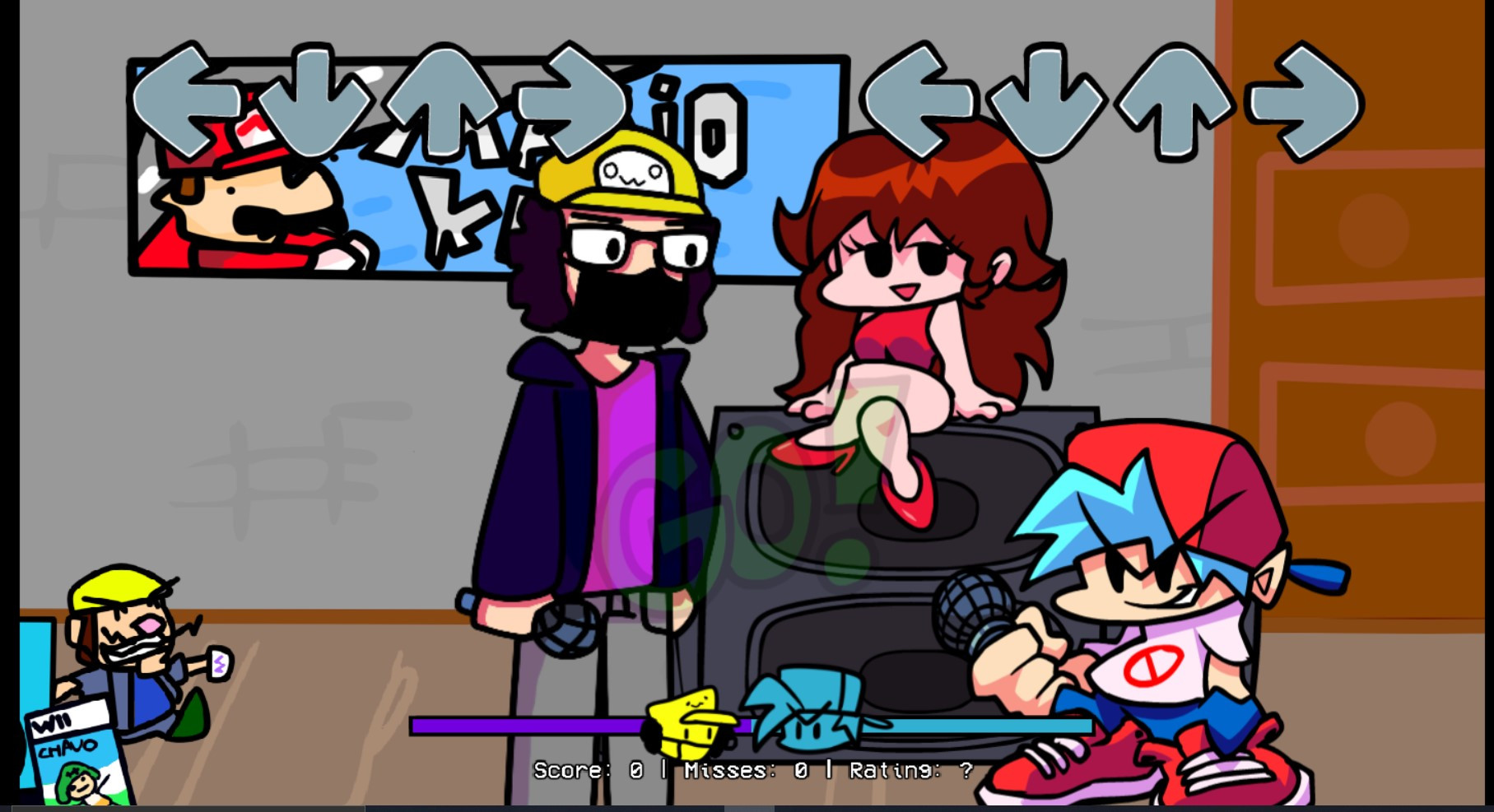 Loco Night Funkin Vs Loco Damian V5 Update Mod for Friday Night Funkin ...