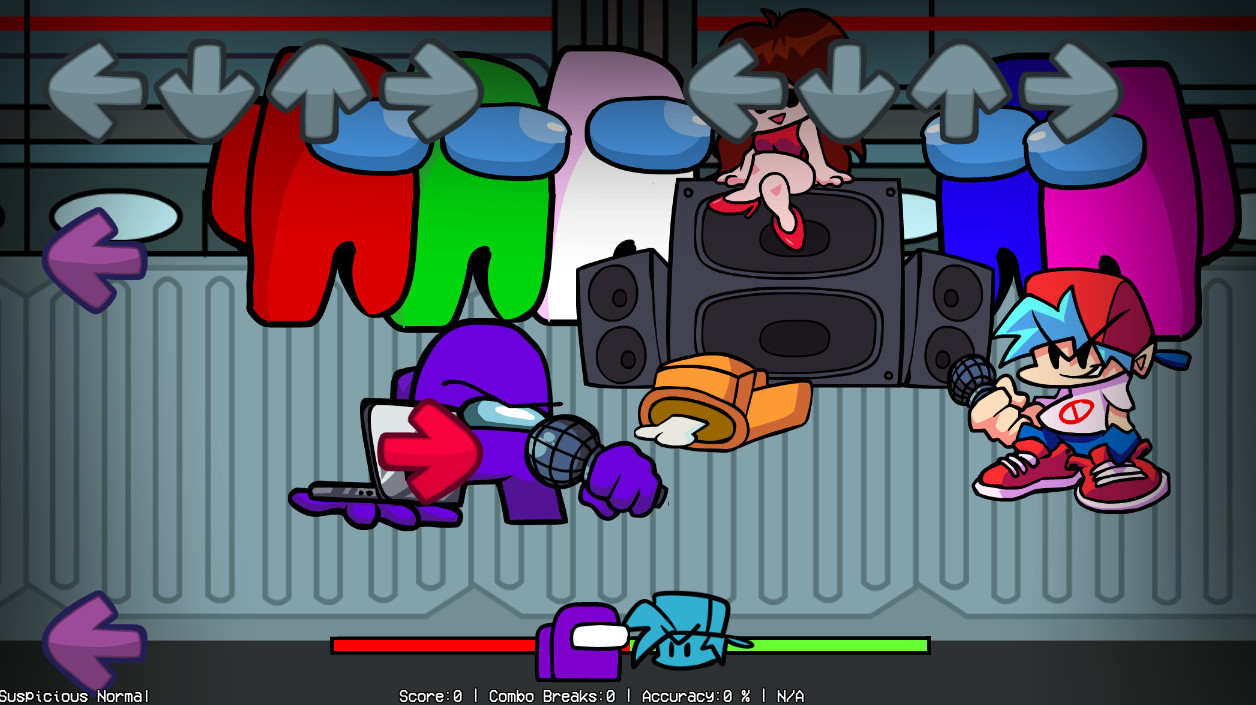 Vs Crewmate but with VS imposter Sprites Mod for Friday Night Funkin ...