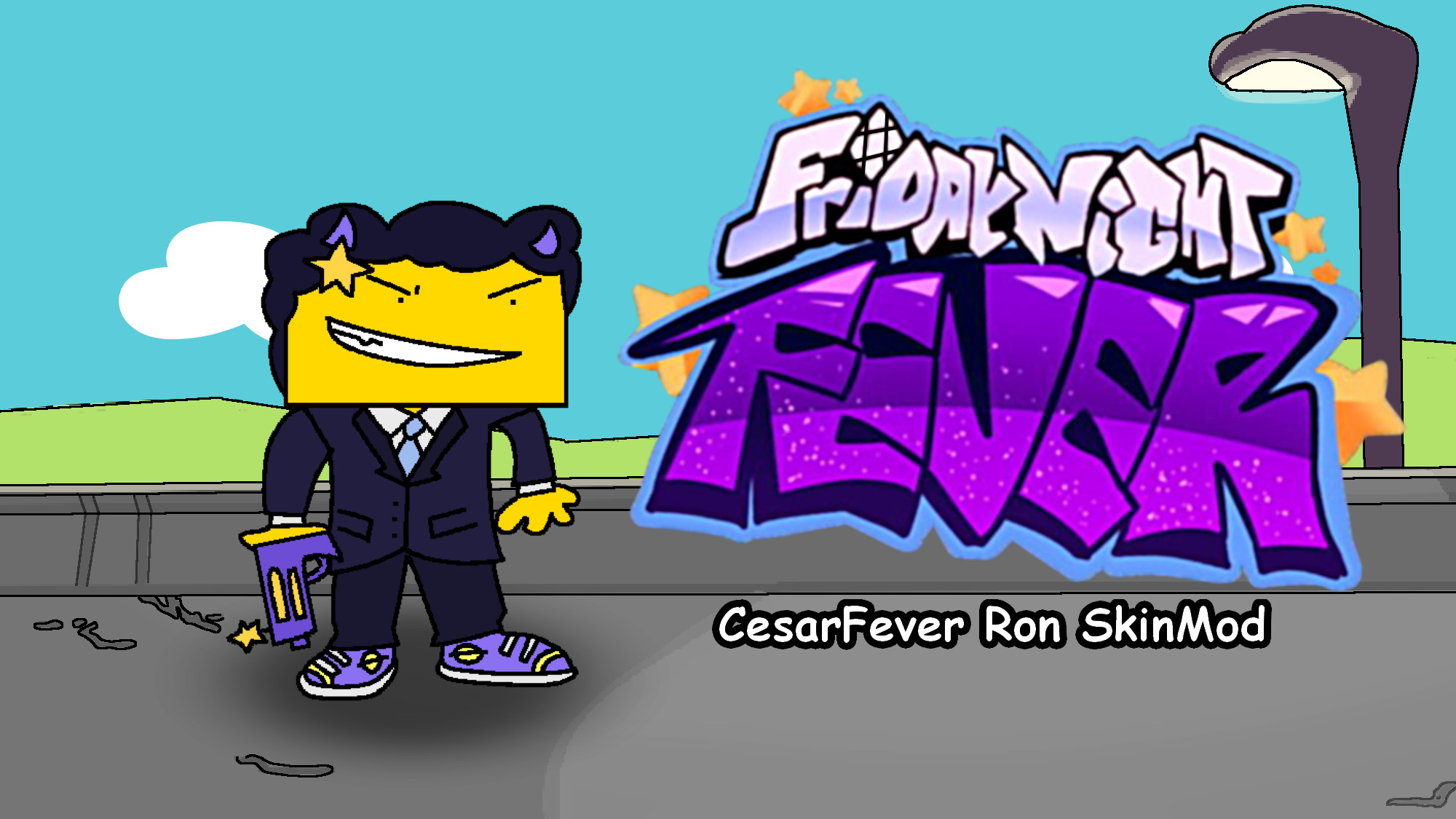 Cesar Fever Ron [Friday Night Funkin'] [Mods]