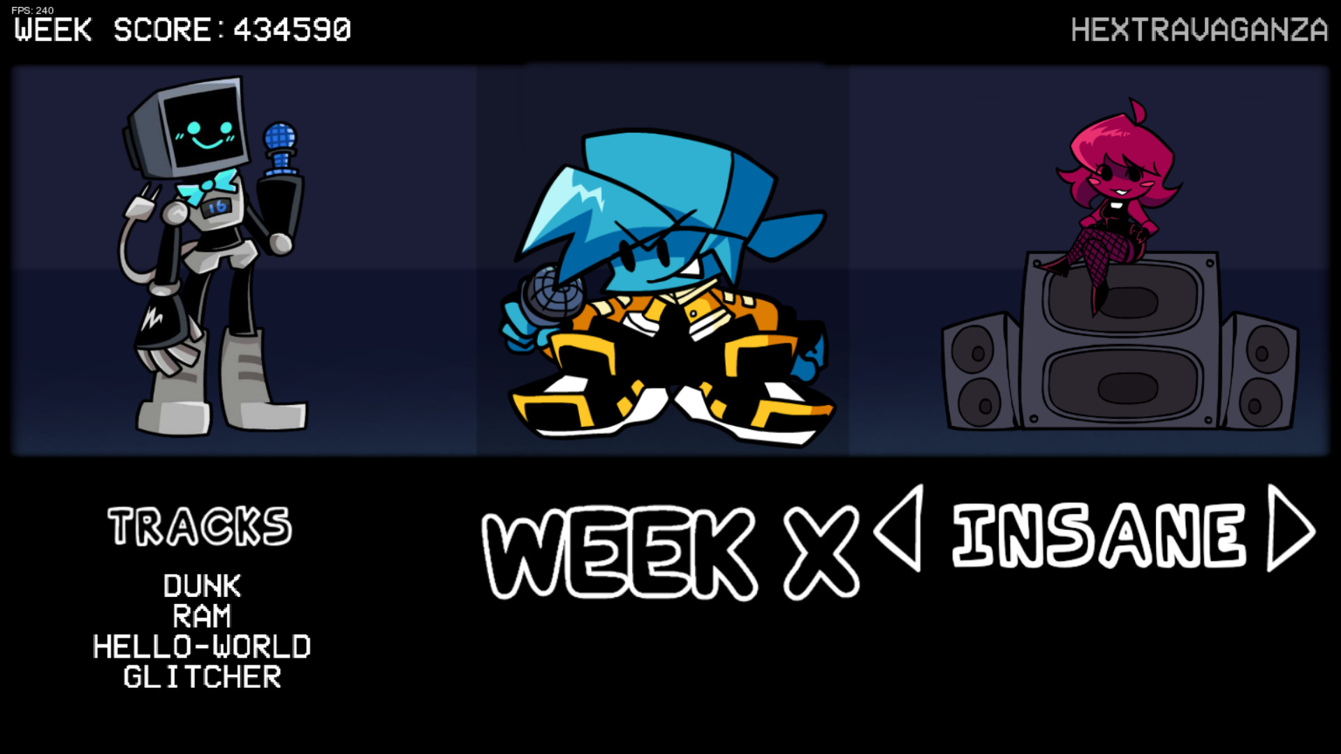 VS. Hex Minus - Endah's Version Mod for Friday Night Funkin' | FNF Mods