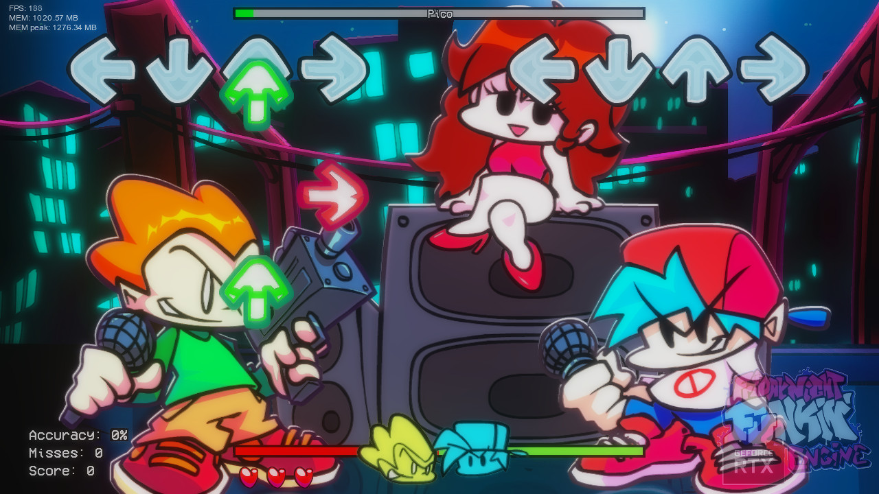 Fnf RTX Engine Plus! Mod for Friday Night Funkin' | FNF Mods