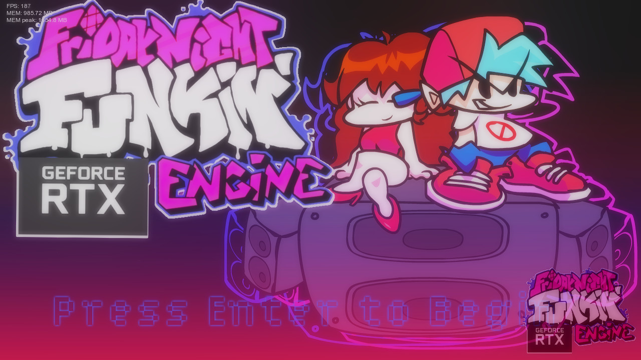 Fnf RTX Engine Plus! Mod for Friday Night Funkin' | FNF Mods