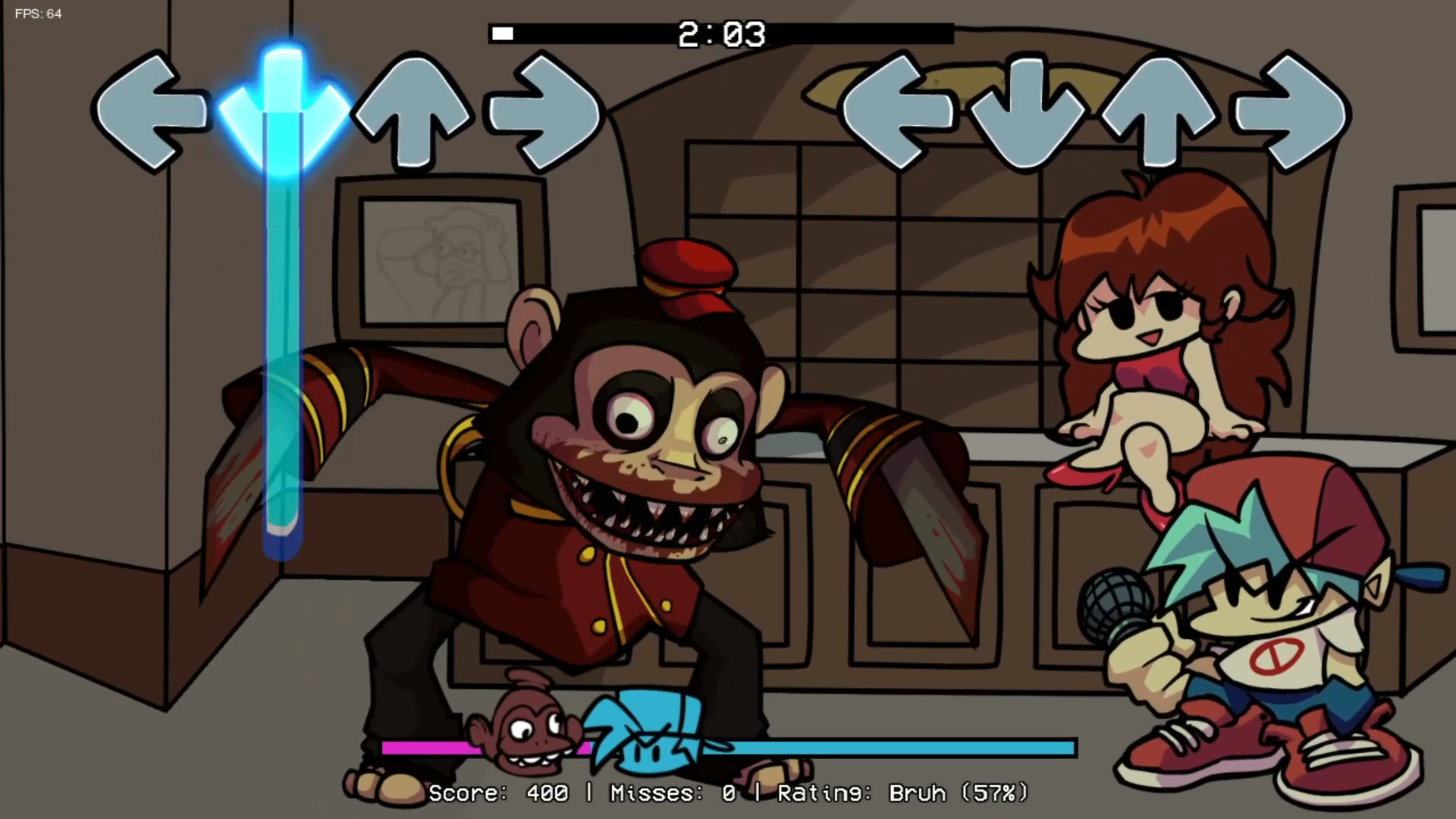 Monkey Business | A Dark Deception Mod Mod for Friday Night Funkin ...