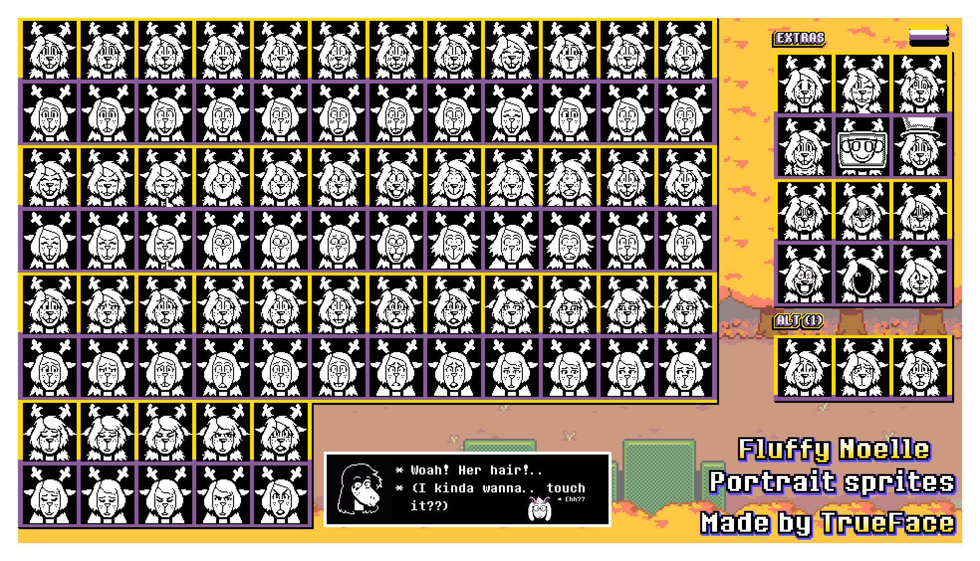 Fluffy Noelle Mod Mod for Deltarune | DR Mods