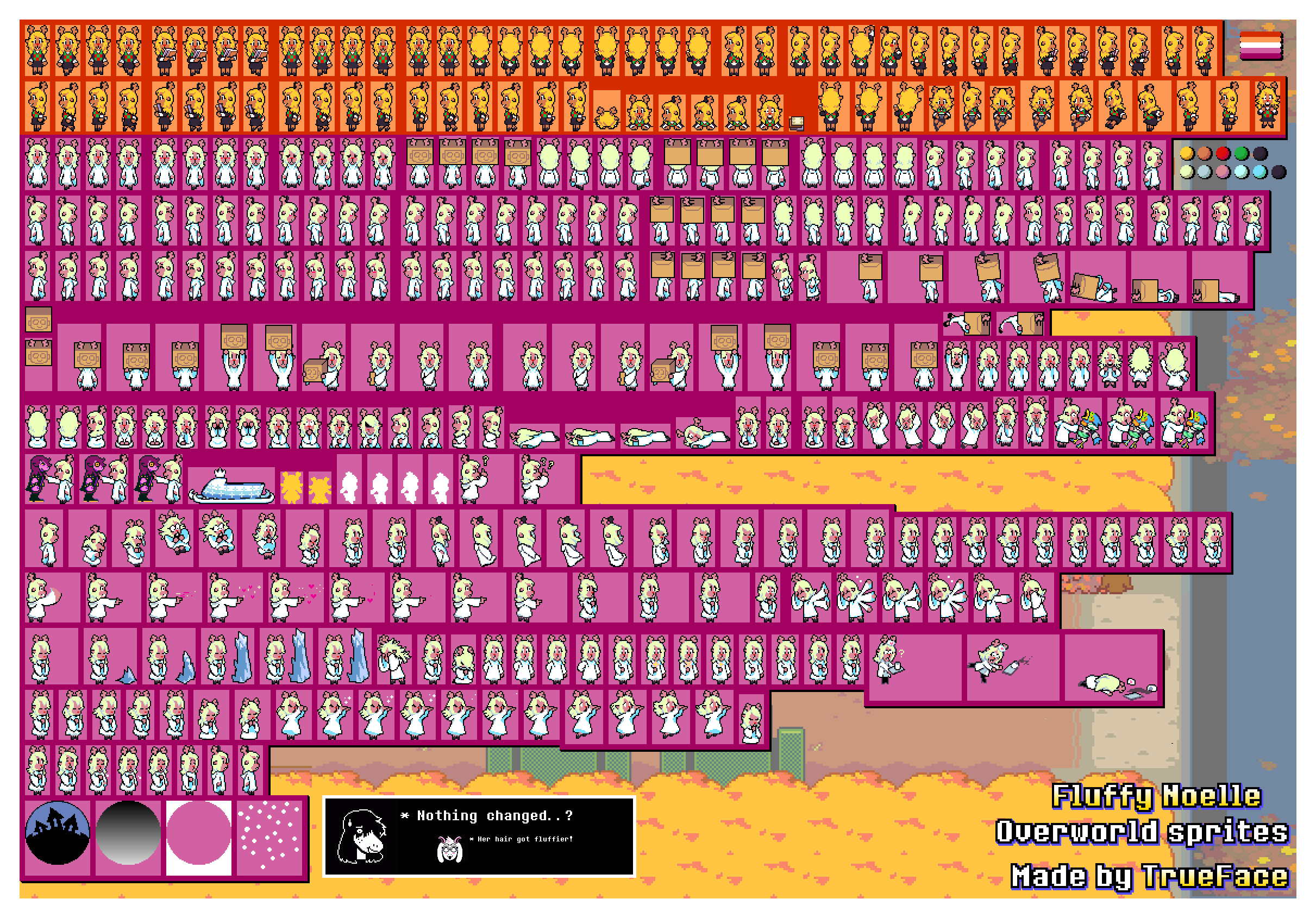 Fluffy Noelle Mod Mod for Deltarune | DR Mods