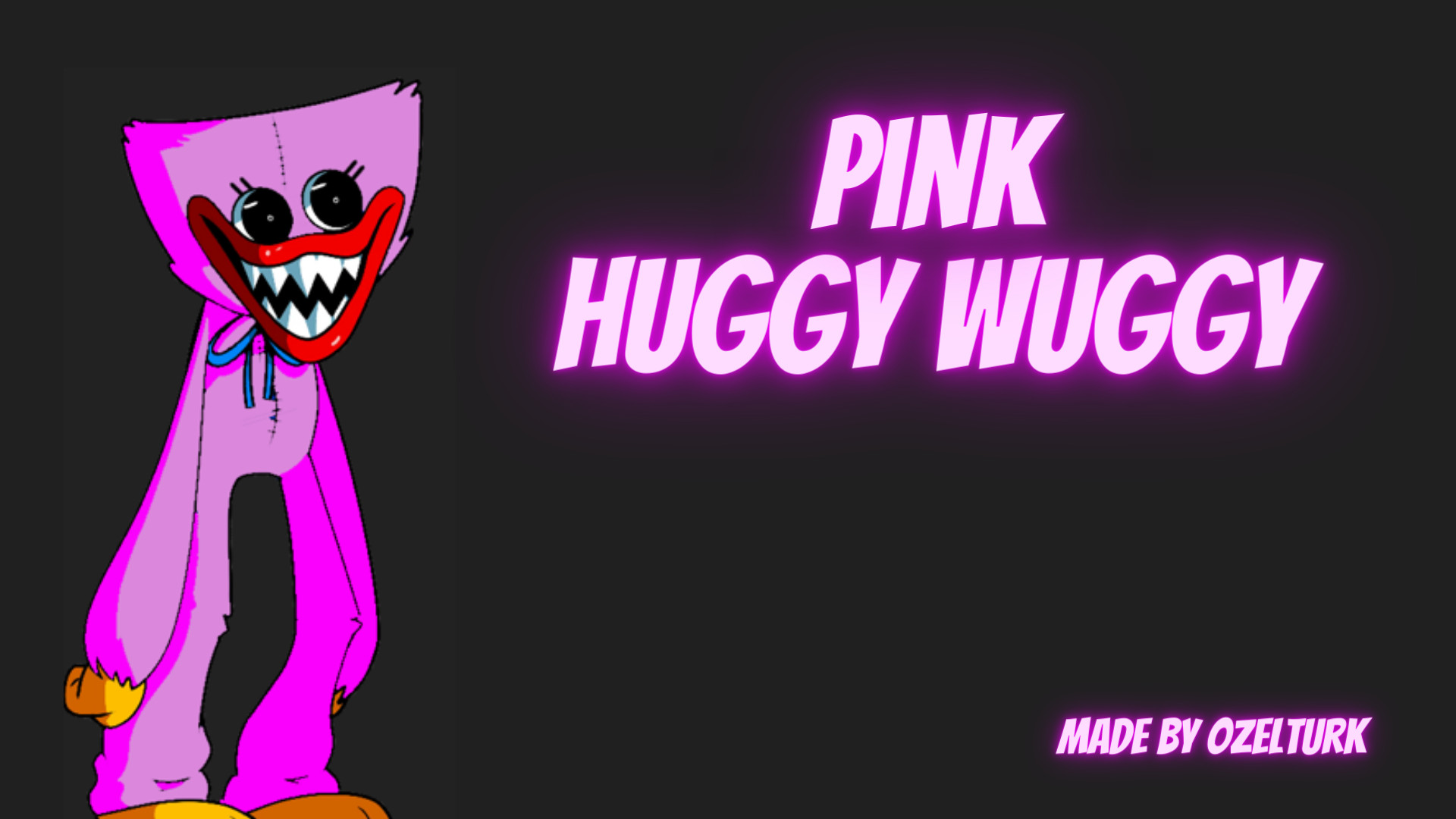 FNF VS Pink Huggy Wuggy (Female Huggy Wuggy) [Friday Night Funkin'] [Mods]
