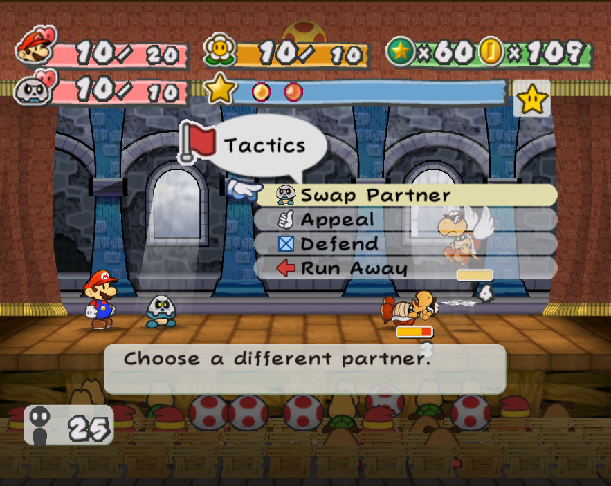 Bone Goomba over Goombella [Paper Mario: The Thousand Year Door] [Mods]