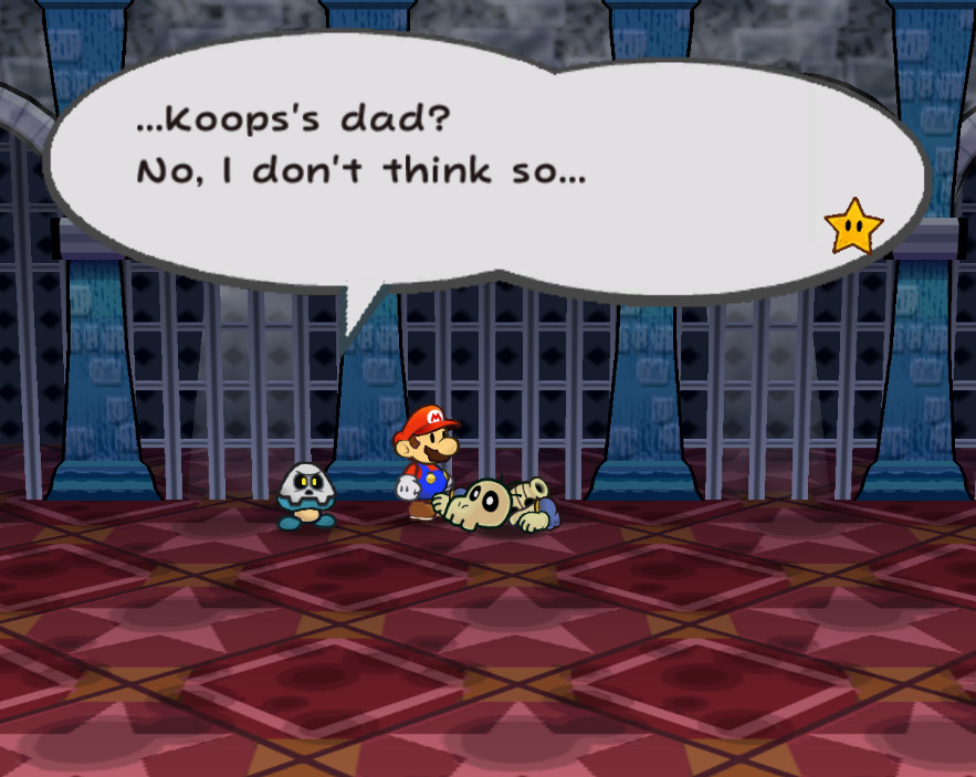 Bone Goomba over Goombella [Paper Mario: The Thousand Year Door] [Mods]