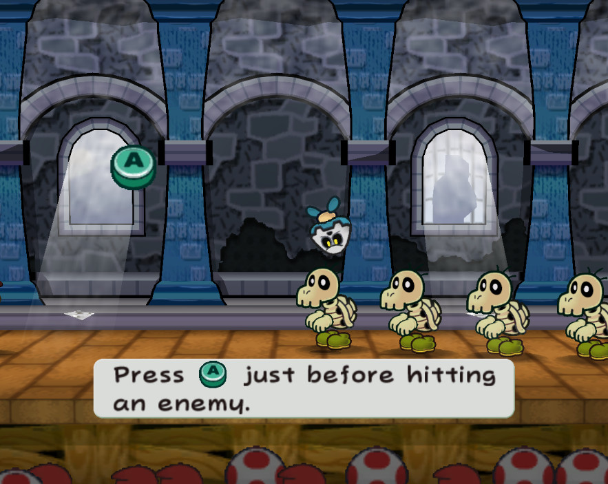 Bone Goomba over Goombella [Paper Mario: The Thousand Year Door] [Mods]