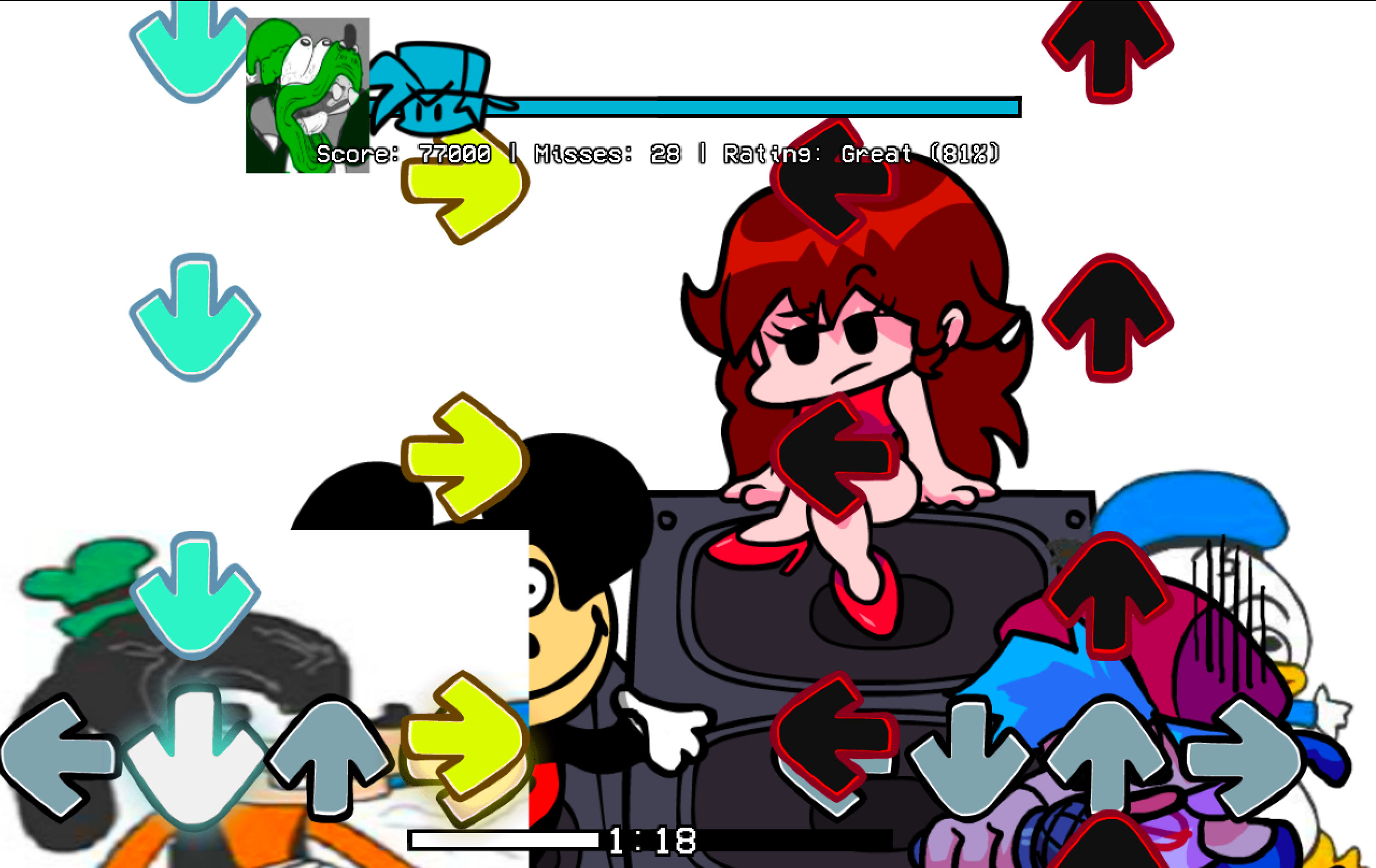 AH HYUCK hellchart [Friday Night Funkin'] [Mods]