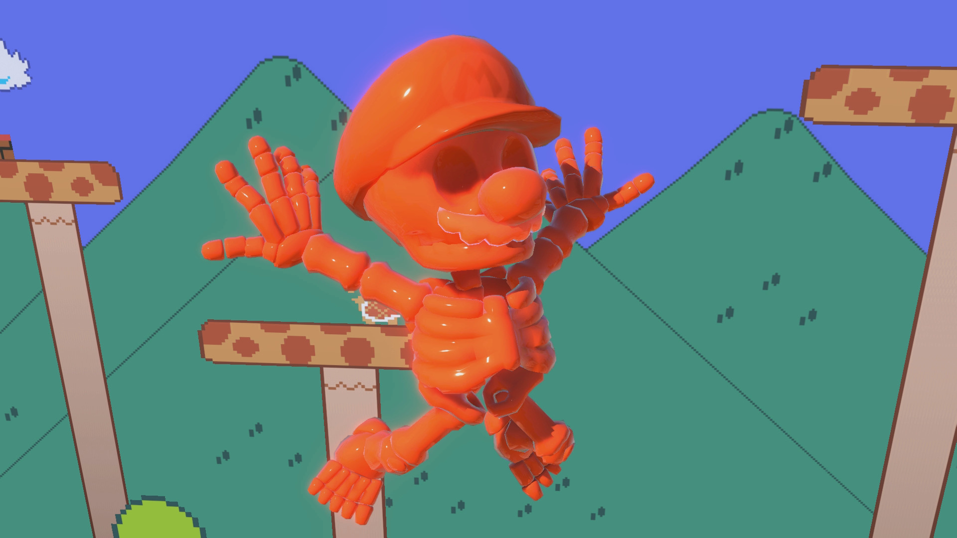 Skeleton Mario Mod for Super Smash Bros. Ultimate | SSBU Mods