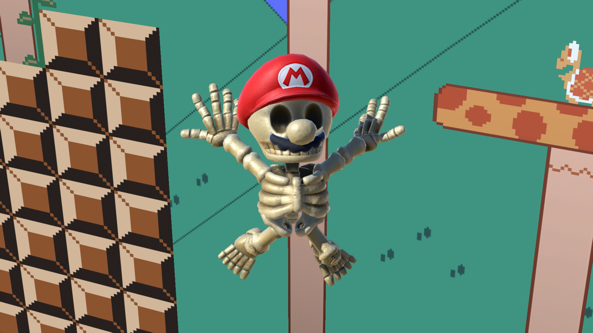 Skeleton Mario Mod for Super Smash Bros. Ultimate | SSBU Mods