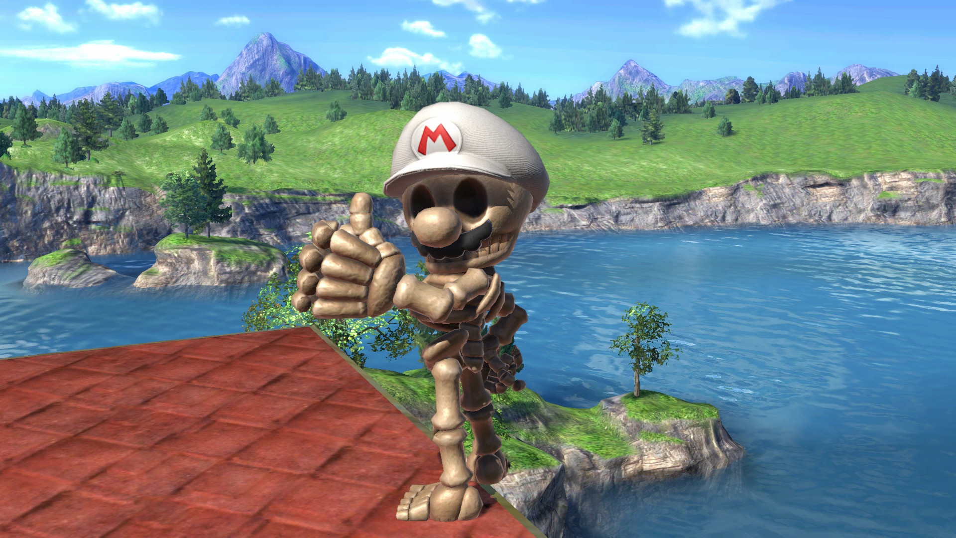 Skeleton Mario Mod for Super Smash Bros. Ultimate | SSBU Mods