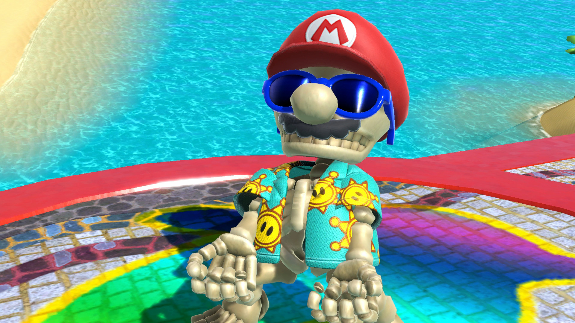 Skeleton Mario Mod for Super Smash Bros. Ultimate | SSBU Mods