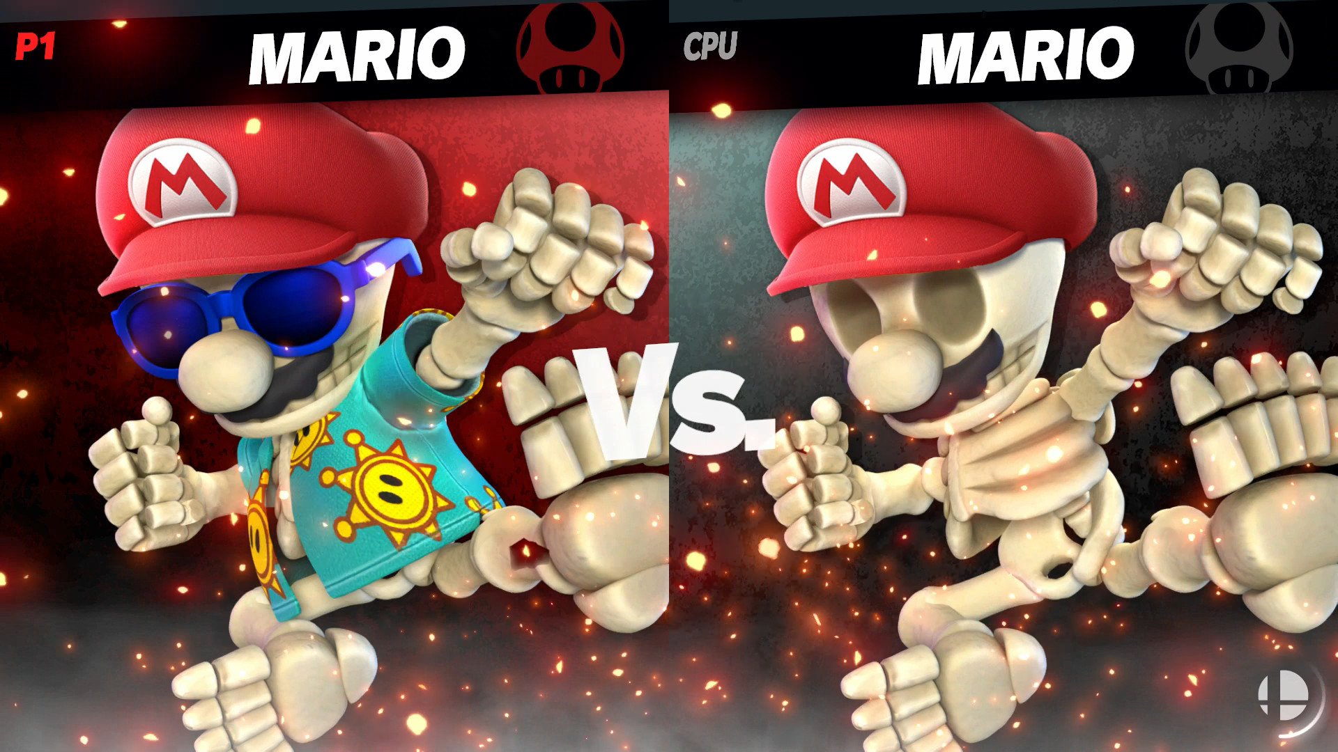 Skeleton Mario Mod for Super Smash Bros. Ultimate | SSBU Mods