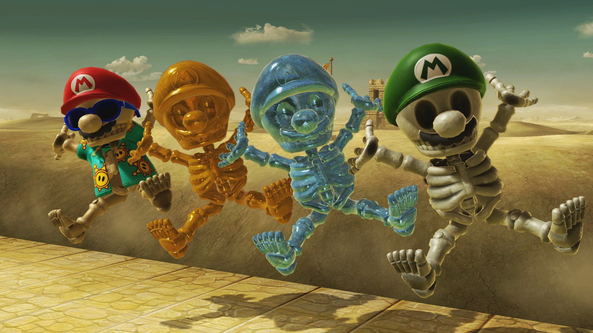 Skeleton Mario Mod for Super Smash Bros. Ultimate | SSBU Mods