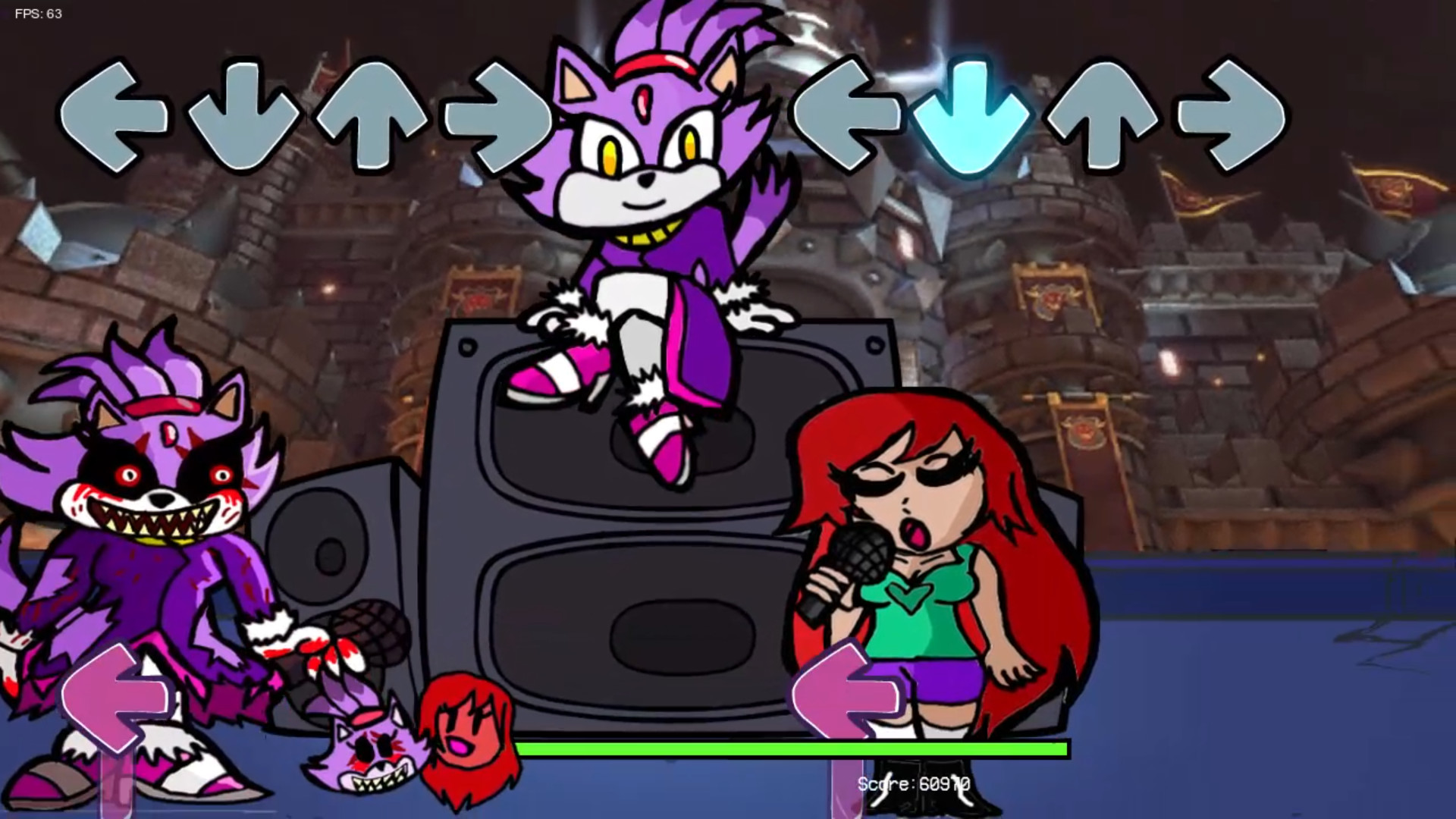 Blaze.exe over Mom Mod for Friday Night Funkin' | FNF Mods