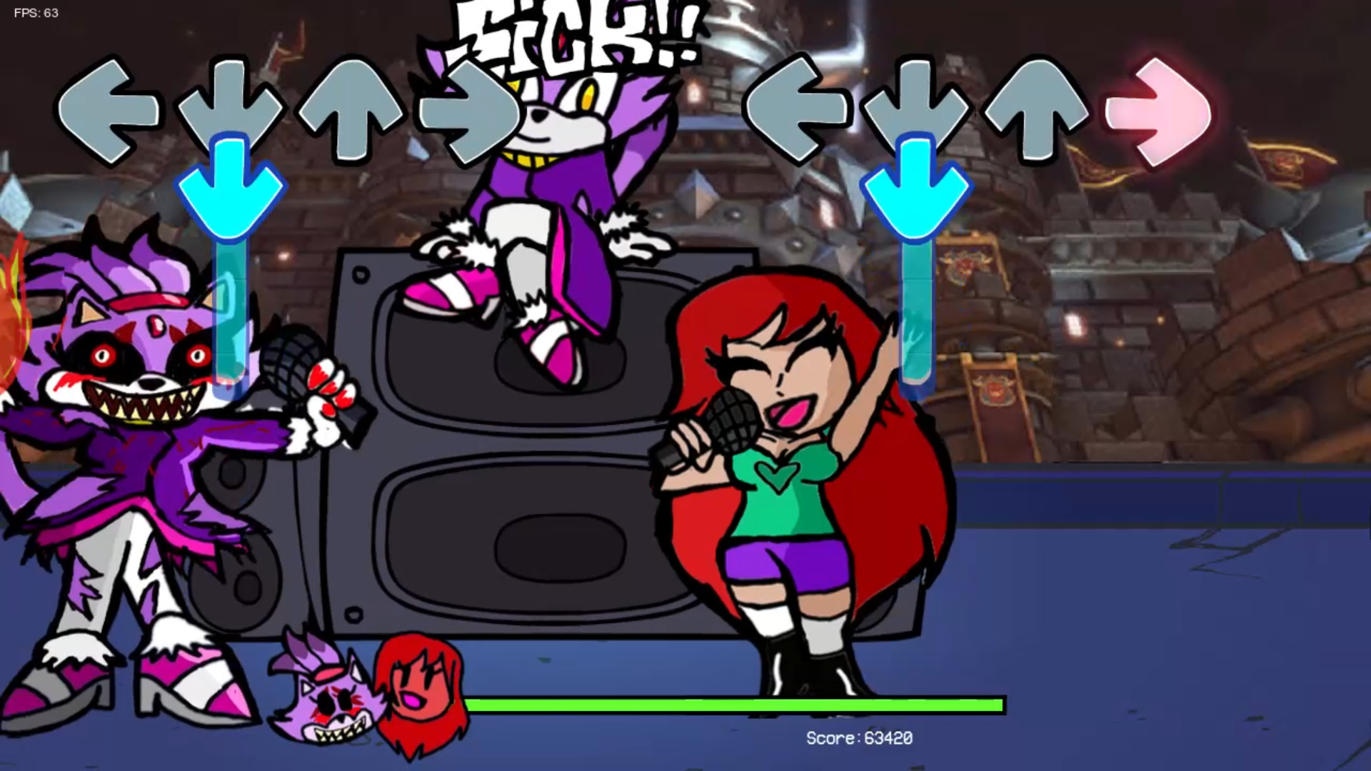 Blaze.exe over Mom Mod for Friday Night Funkin' | FNF Mods