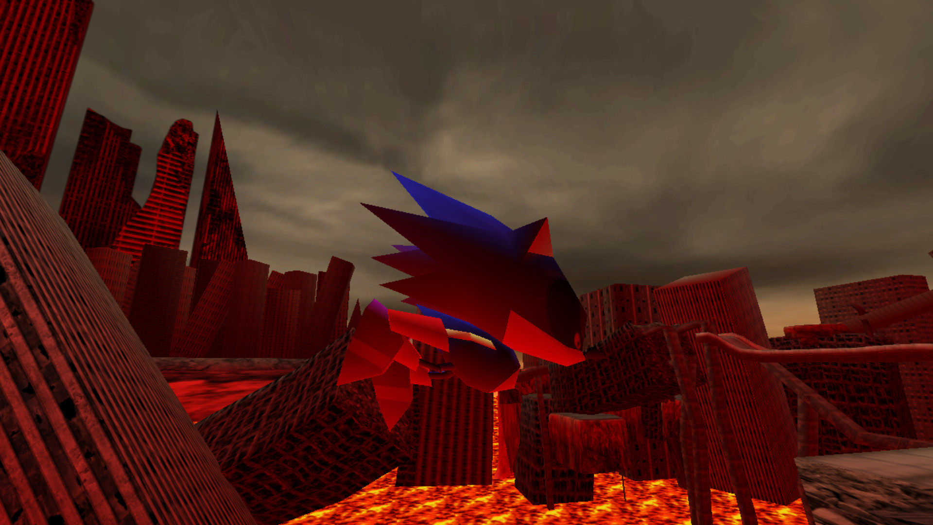 Sonic.EXE (2021/Saturn Version) Mod for Sonic World DX | SWDX Mods