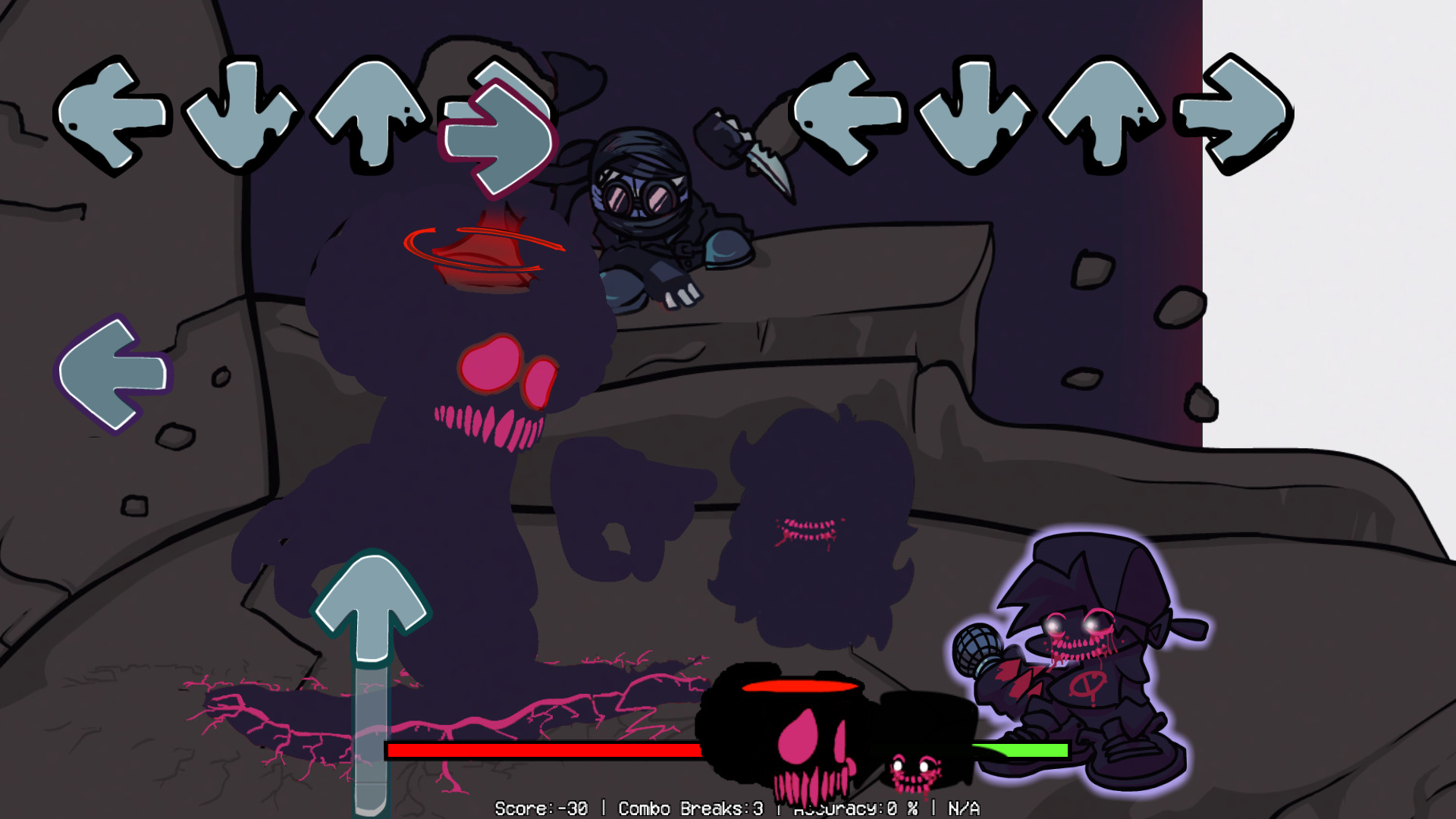 Corrupted Expurgation Tricky Mod for Friday Night Funkin' | FNF Mods