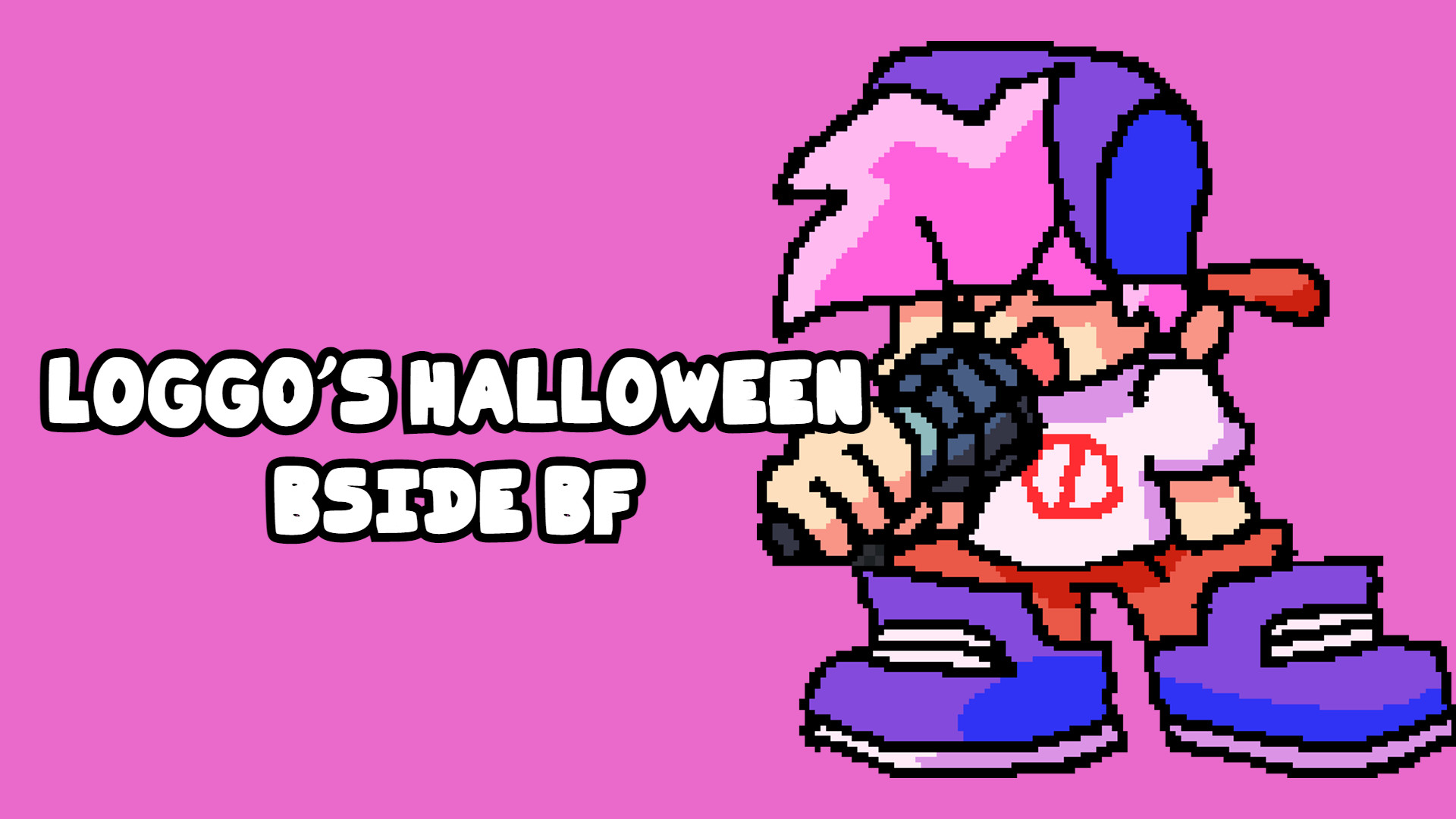 Loggo's Halloween B-side BF Mod for Friday Night Funkin' | FNF Mods