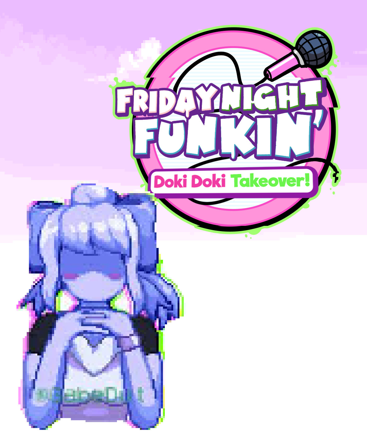 Monika Phase3 minus [Friday Night Funkin'] [Mods]