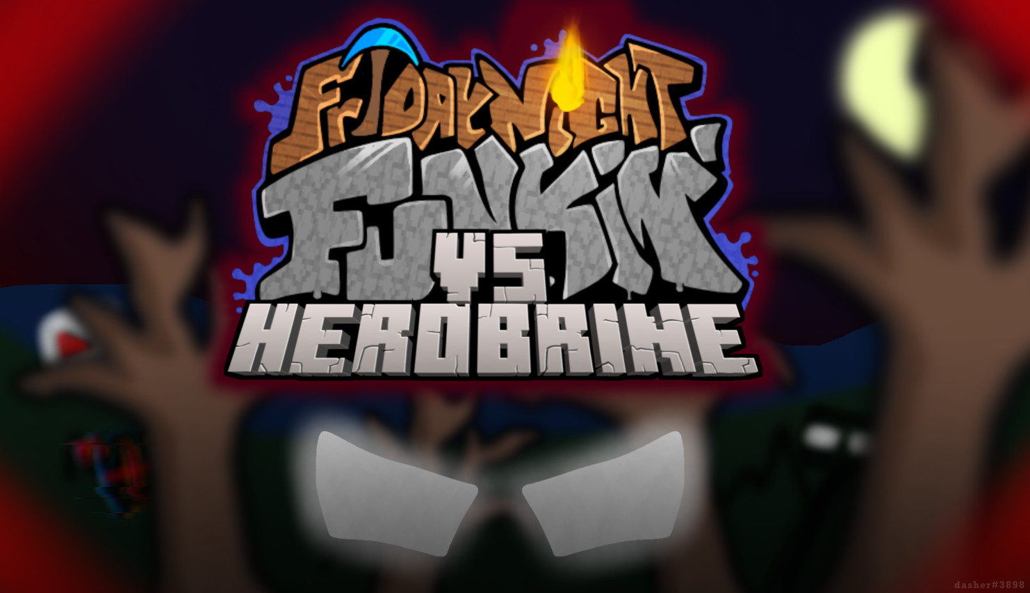 VS Herobrine (DEMO) Mod for Friday Night Funkin' | FNF Mods