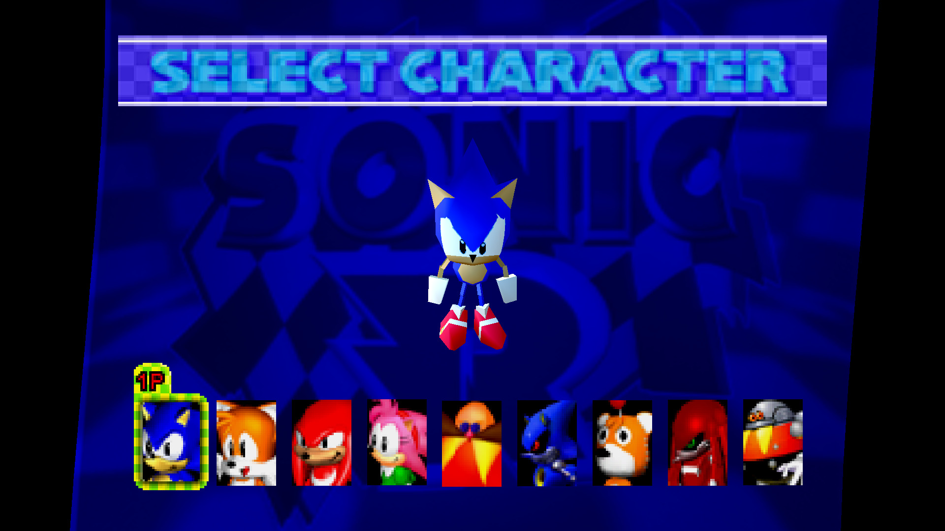 Sonic R Character Retextures [Sonic R] [Mods]