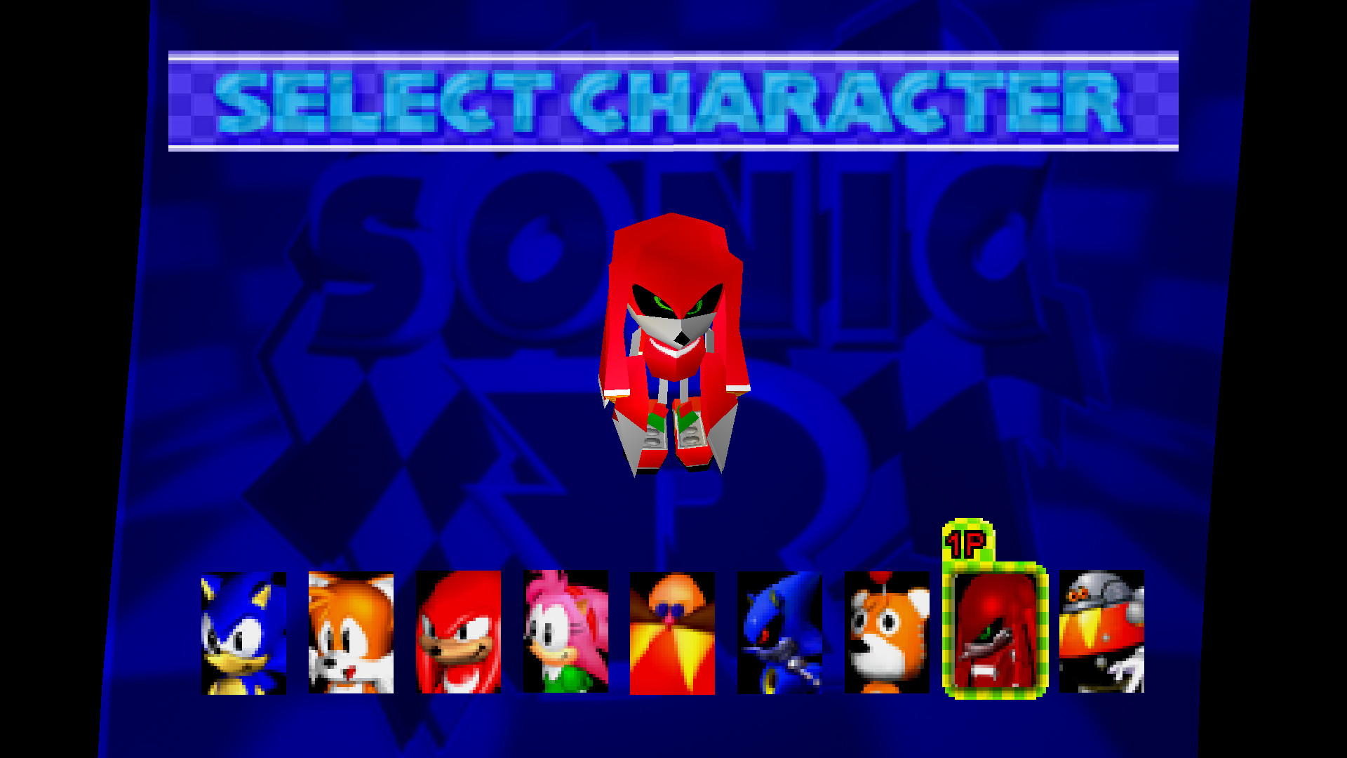 Sonic R Character Retextures [Sonic R] [Mods]