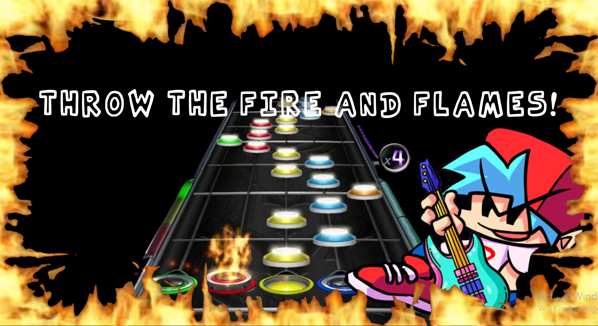 fnf throw the fire and flames ported to psych Mod for Friday Night ...