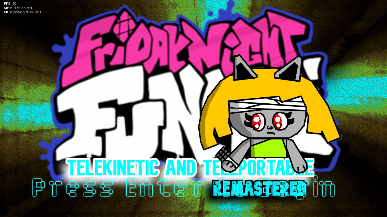FNF Telekinetic And Teleportable Remastered Mod for Friday Night Funkin ...