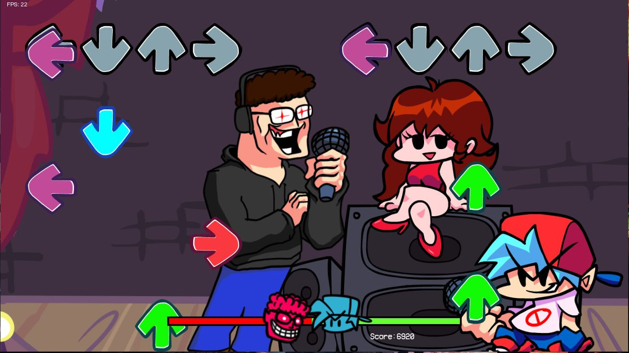 VS Mongolian YouTubers Mod for Friday Night Funkin' | FNF Mods