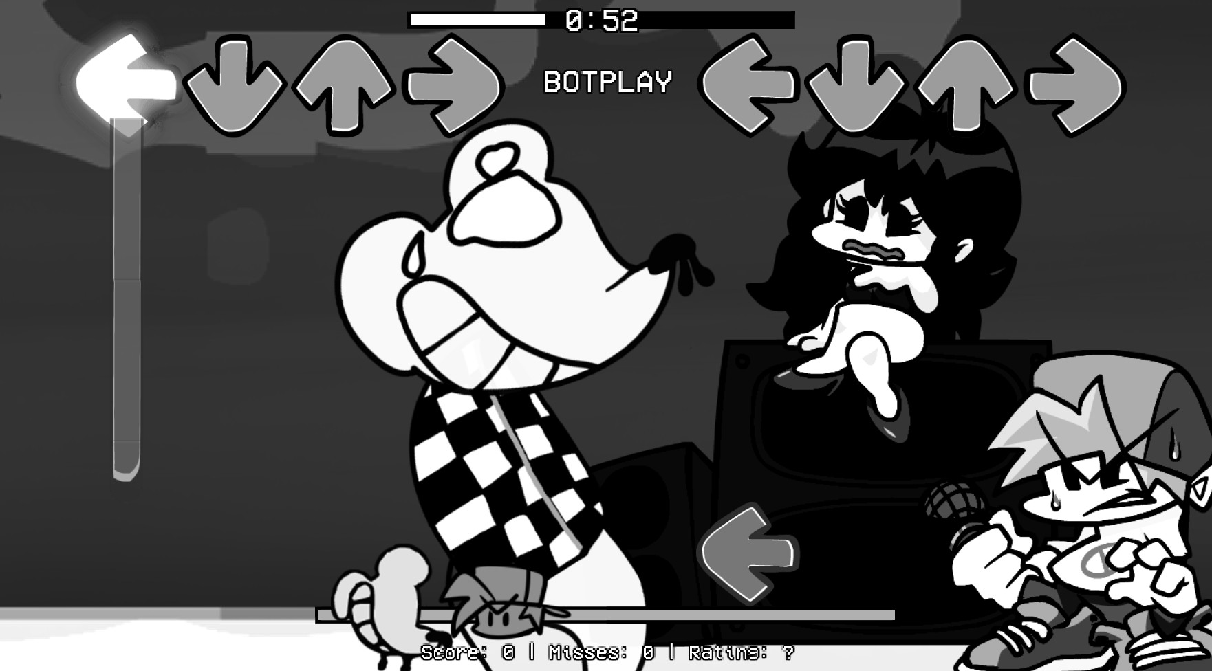 Suicide Mouse FNF Mod MINUS V2. Mod for Friday Night Funkin' | FNF Mods