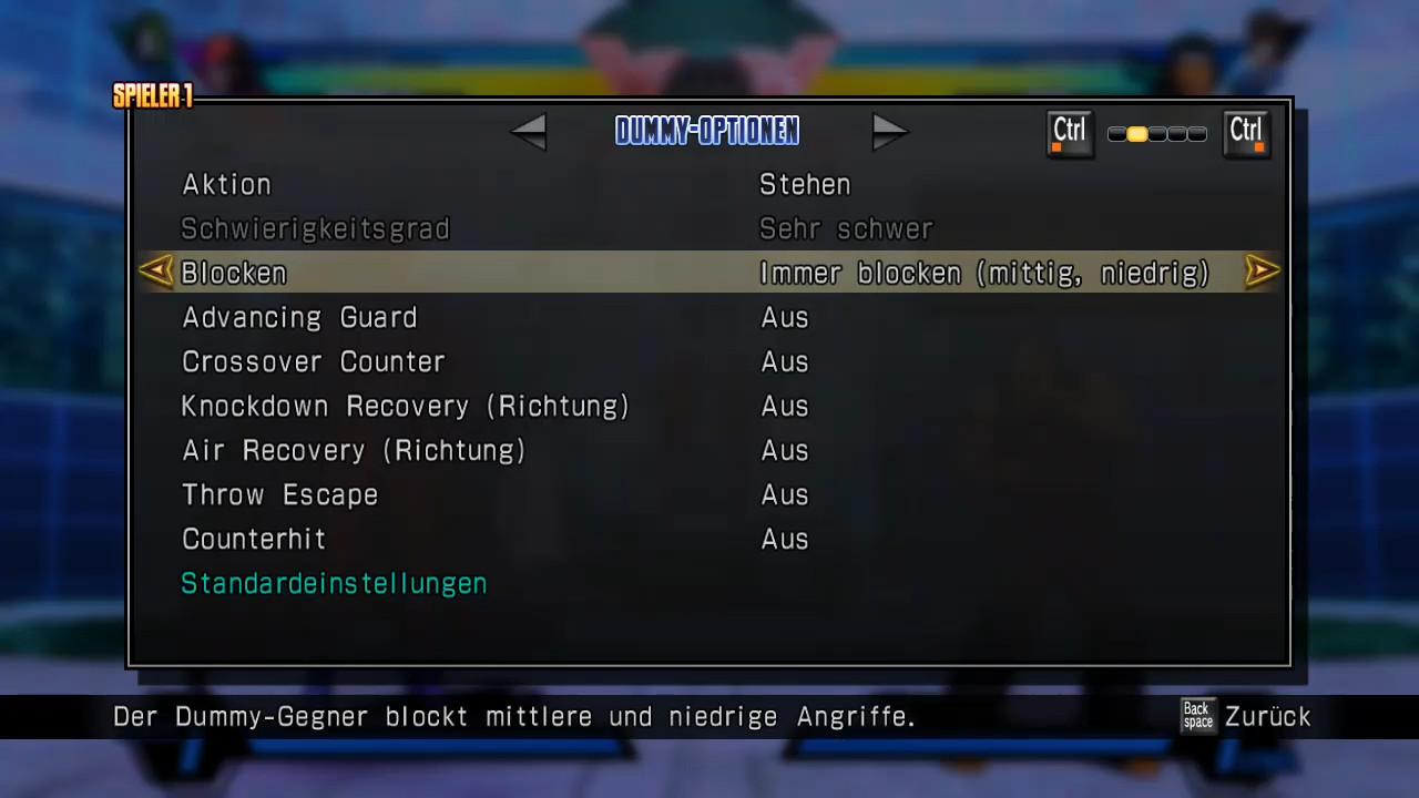 Training Mode Label Fix (HIGH/LOW BLOCK OPTION) Mod for Ultimate Marvel ...