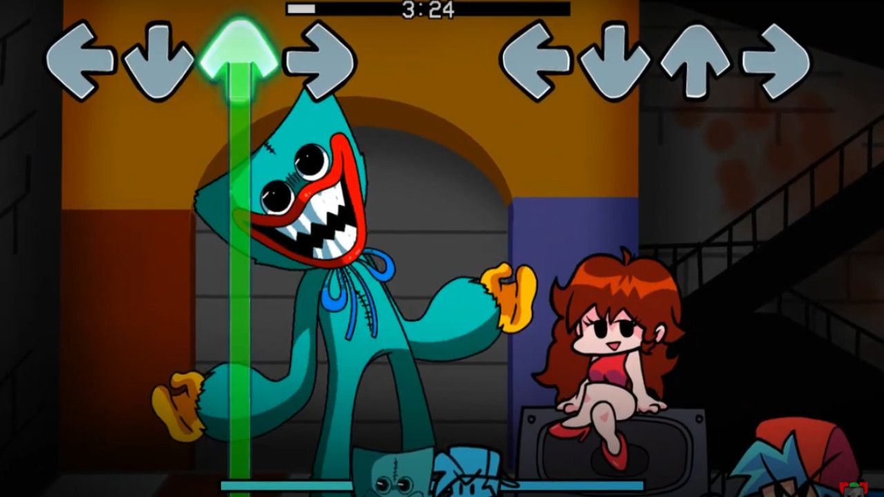 huggy different colors Mod for Friday Night Funkin' | FNF Mods