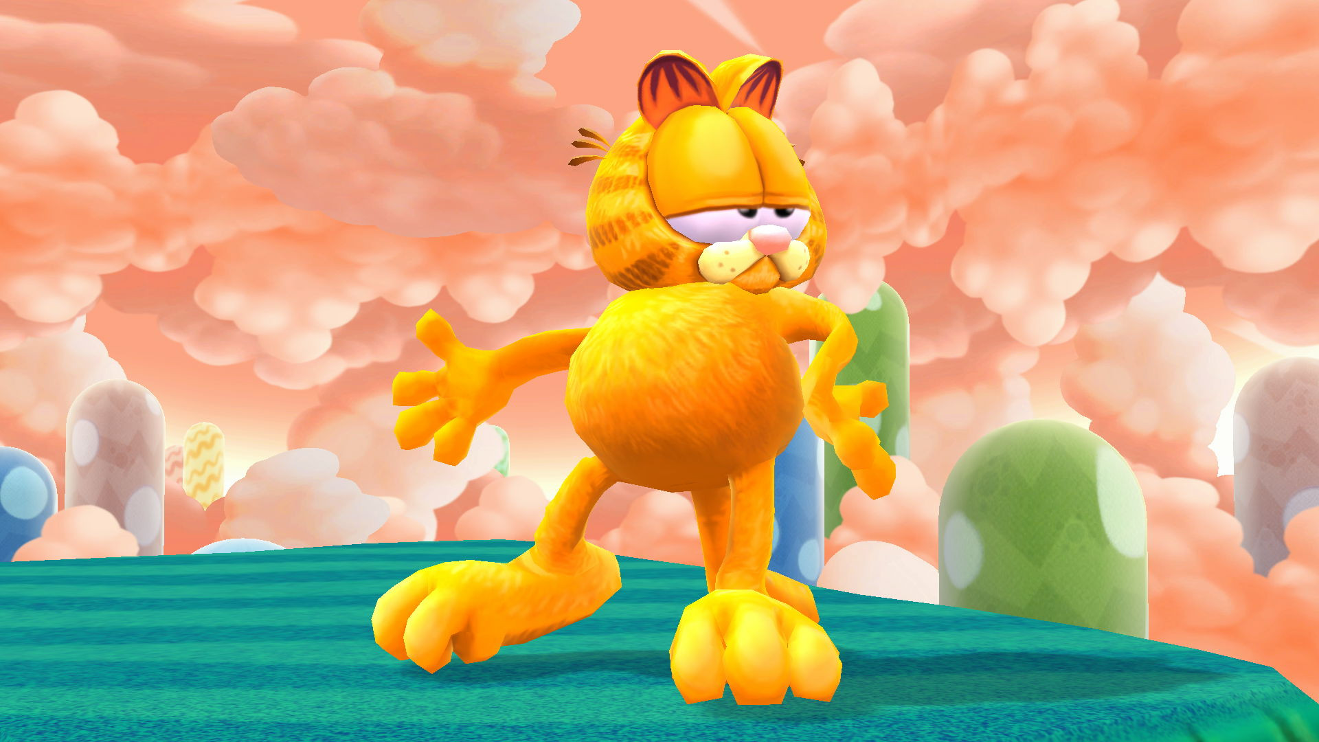 Garfield Mod for Super Smash Bros. (Wii U) | SSB4U Mods