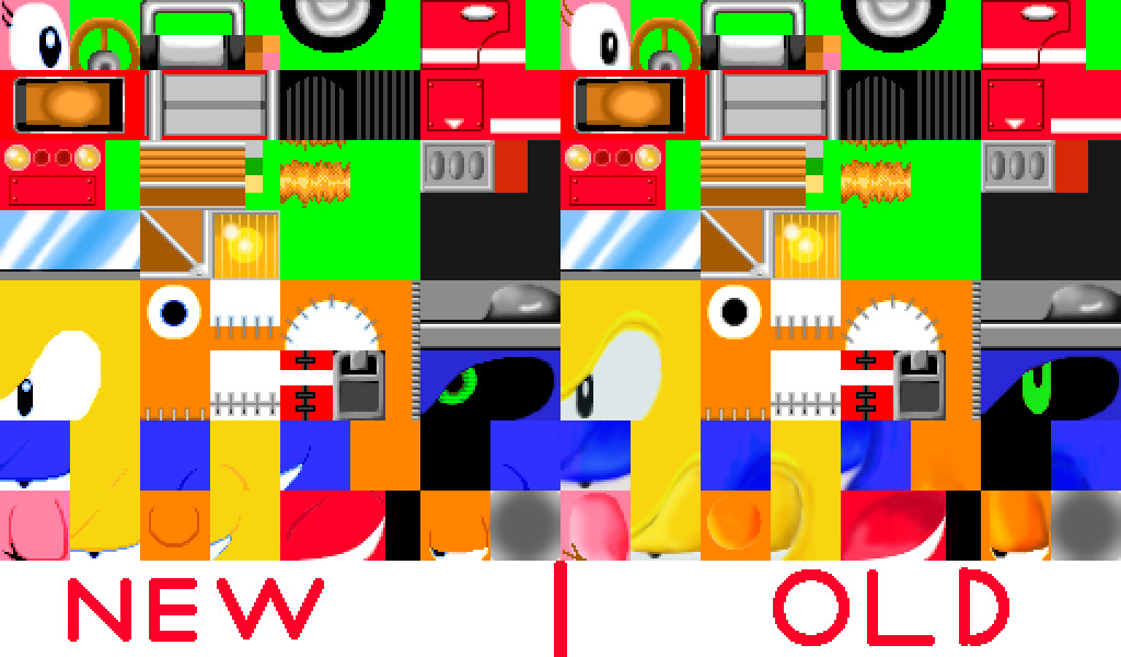 Sonic R Character Retextures Mod for Sonic R | SR Mods