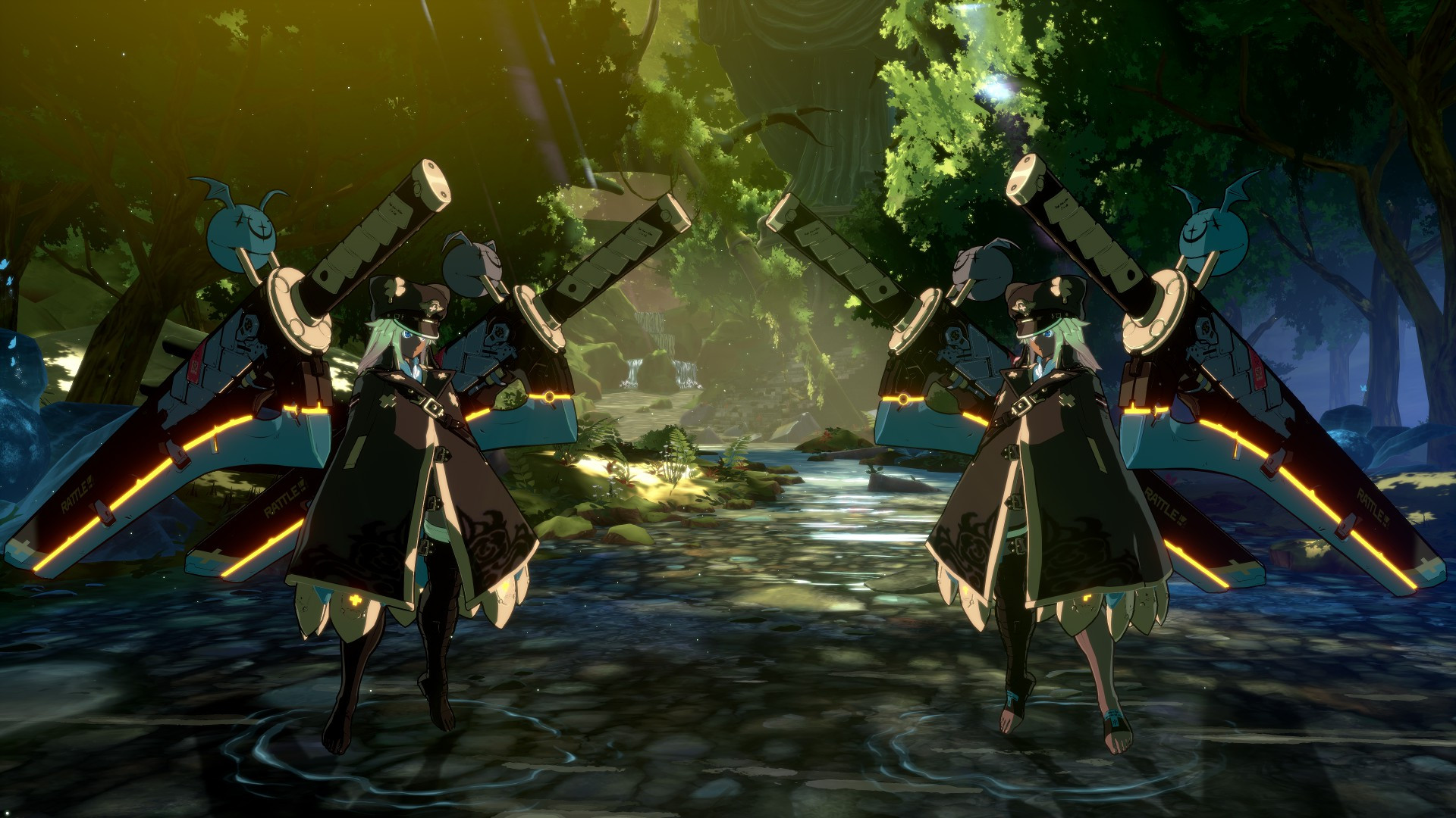 Durandal Valkyrie Gloria Ram's default skin color Mod for GUILTY GEAR ...