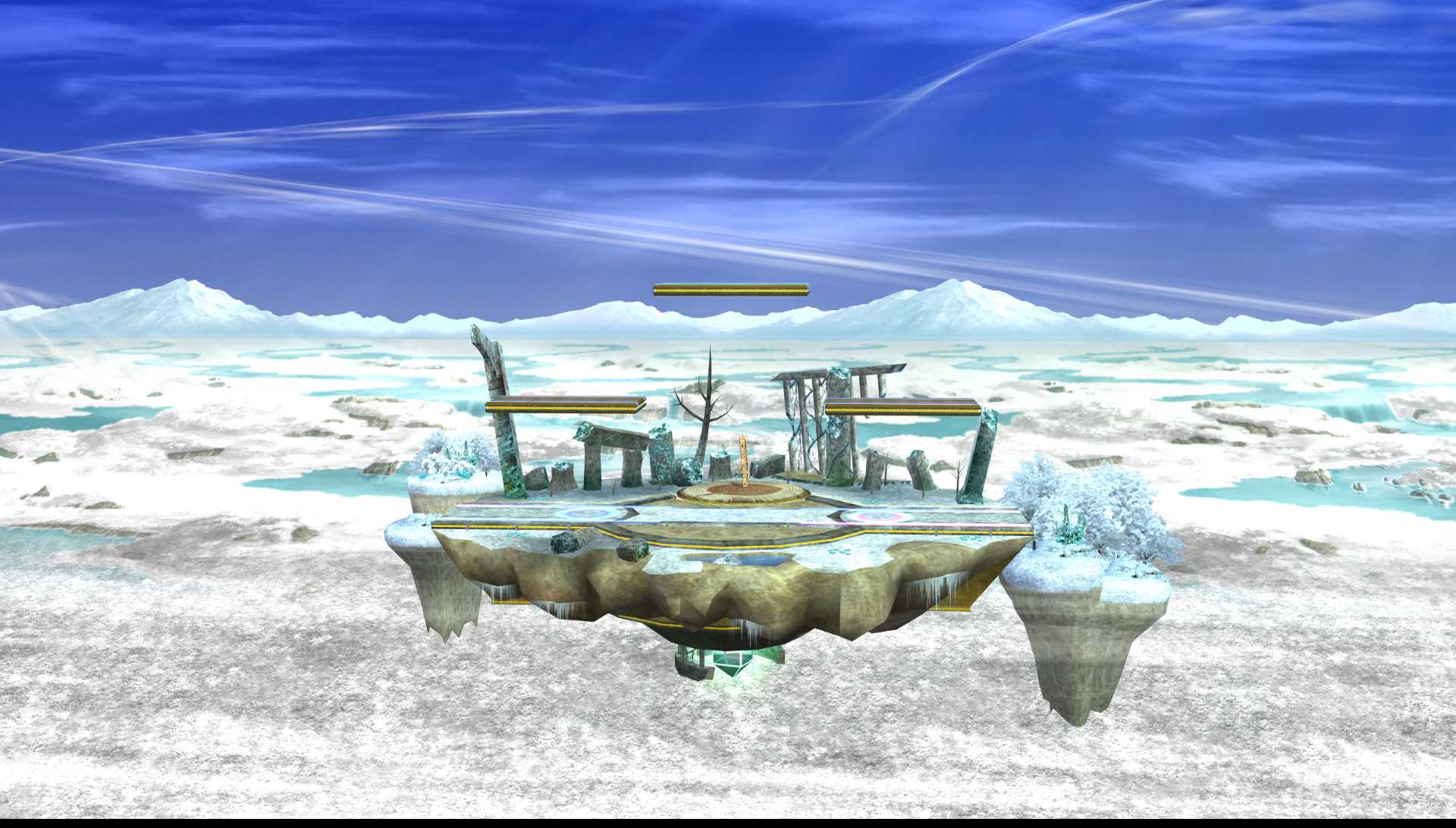 Swamp Battlefield + season alts [Super Smash Bros. Brawl] [Mods]