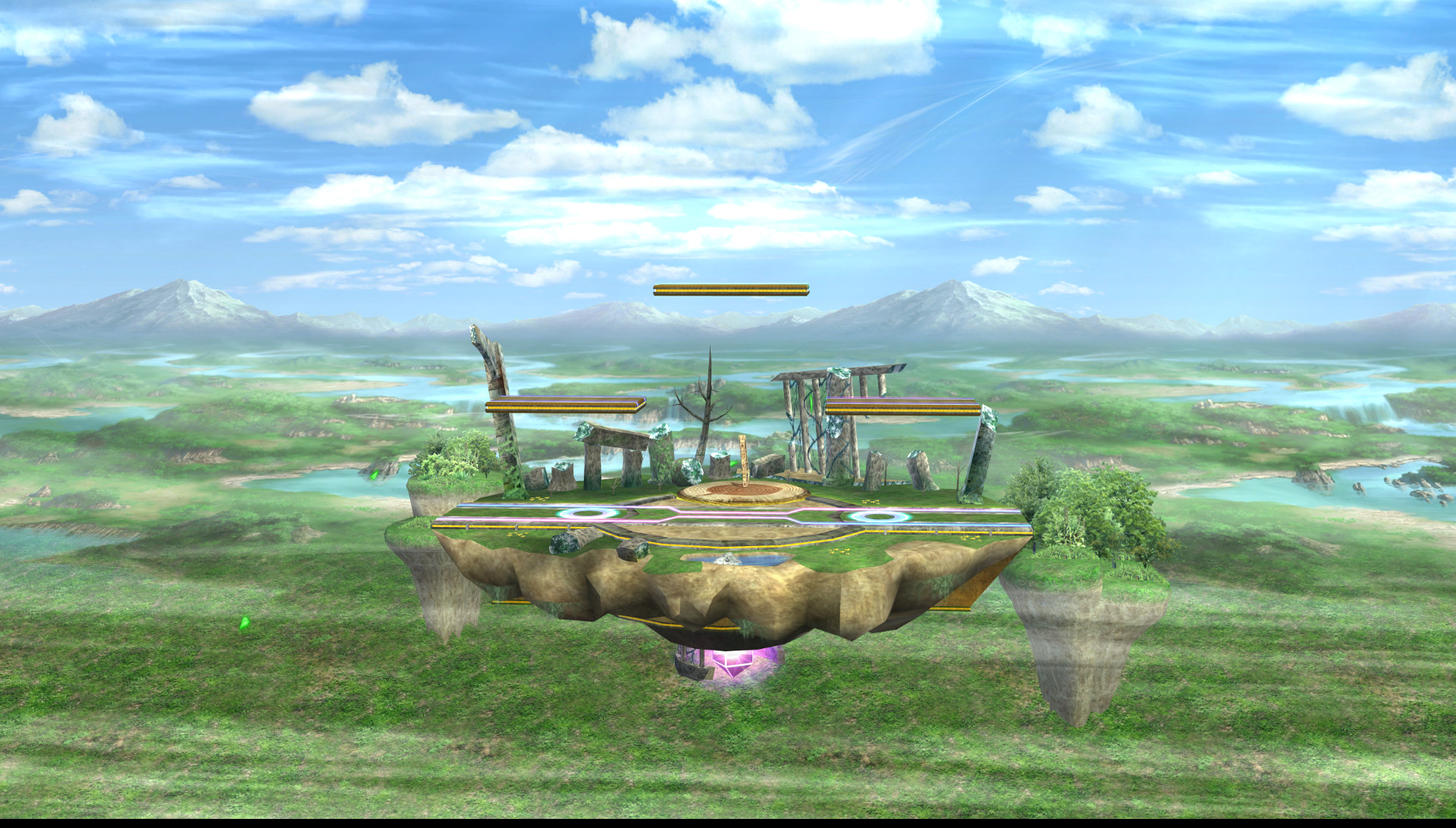 Swamp Battlefield + season alts [Super Smash Bros. Brawl] [Mods]