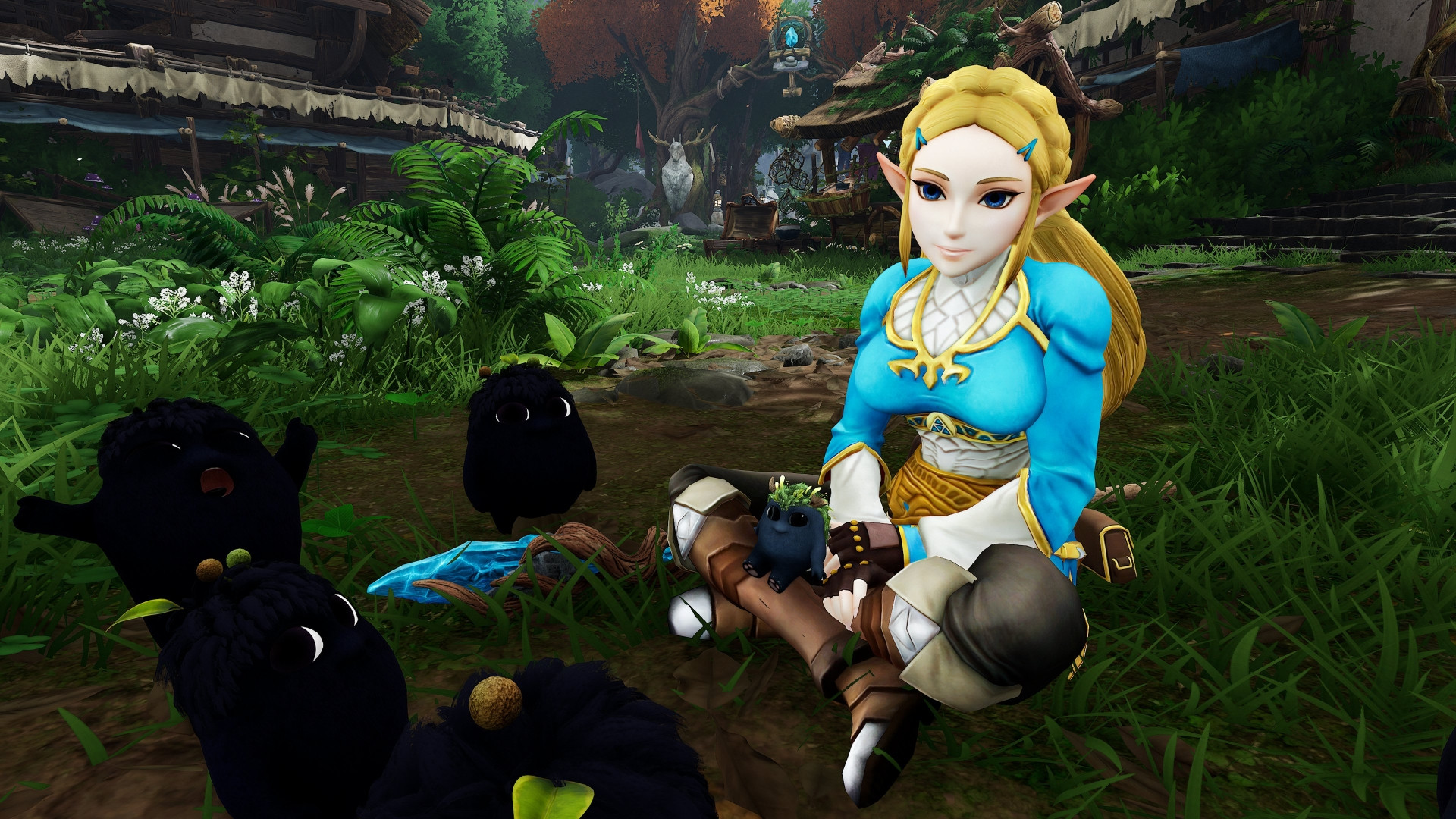 Kena Bridge of Spirits Zelda BOTW Mod Mod for Kena: Bridge of Spirits | KenaBofS Mods