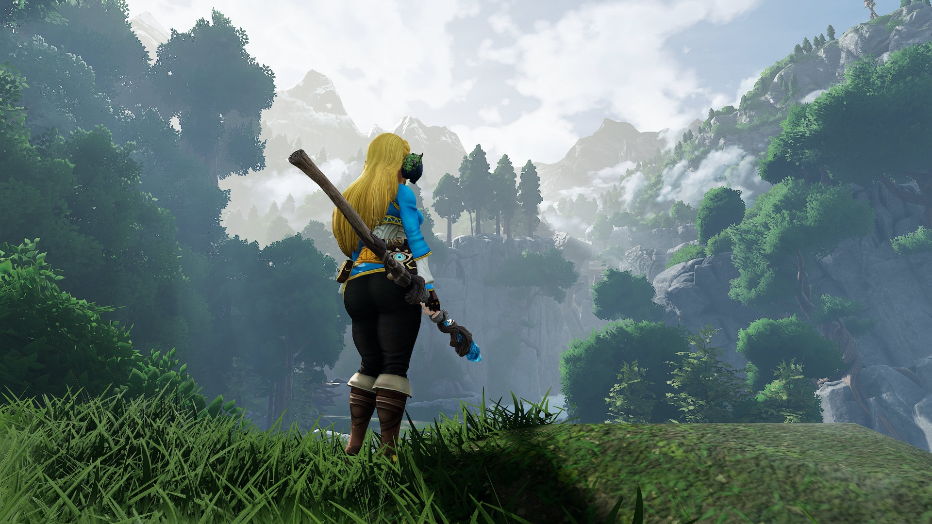 Kena Bridge of Spirits Zelda BOTW Mod Mod for Kena: Bridge of Spirits | KenaBofS Mods