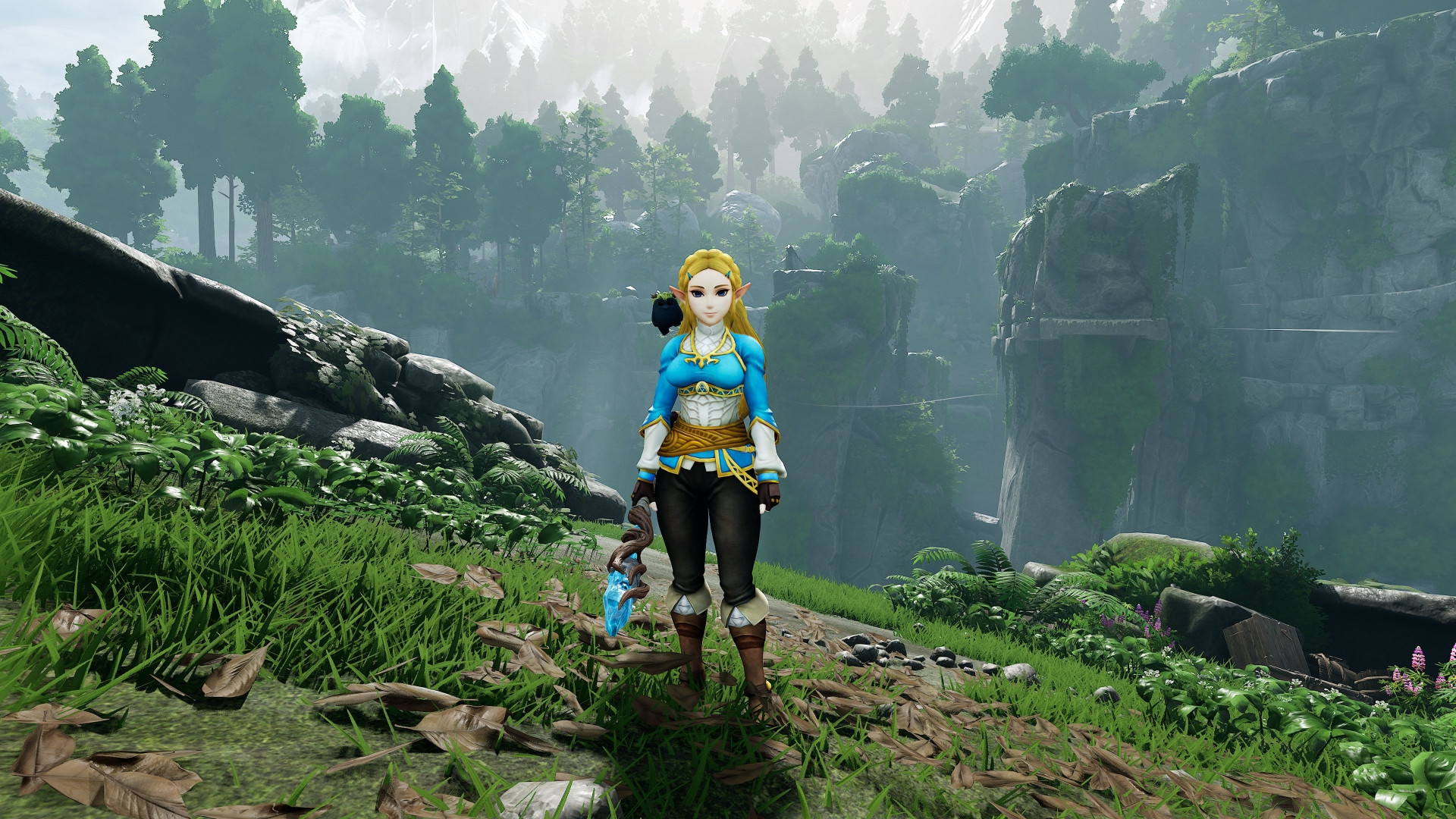 Kena Bridge of Spirits Zelda BOTW Mod Mod for Kena: Bridge of Spirits | KenaBofS Mods