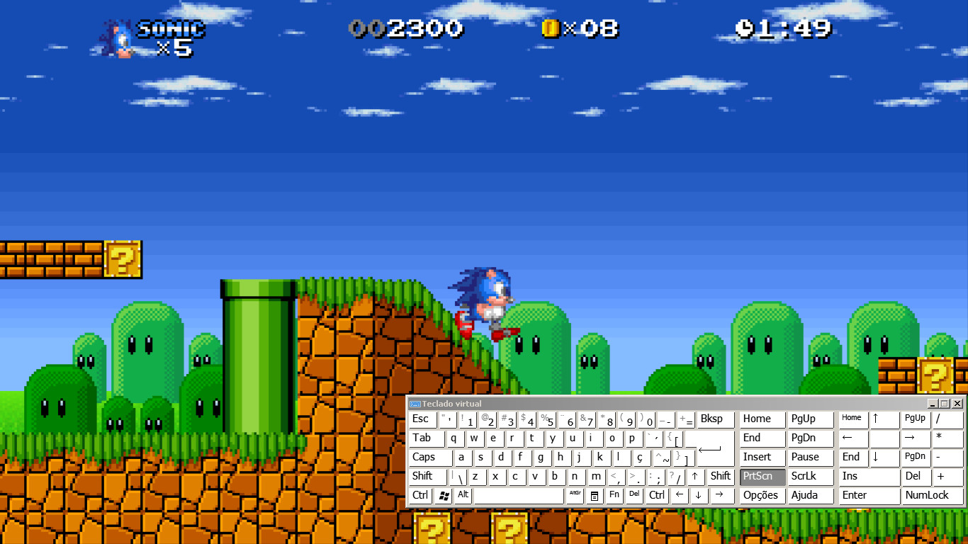 Sonic from Sonic Attack (2.0) Mod for Boll Deluxe | BDX Mods