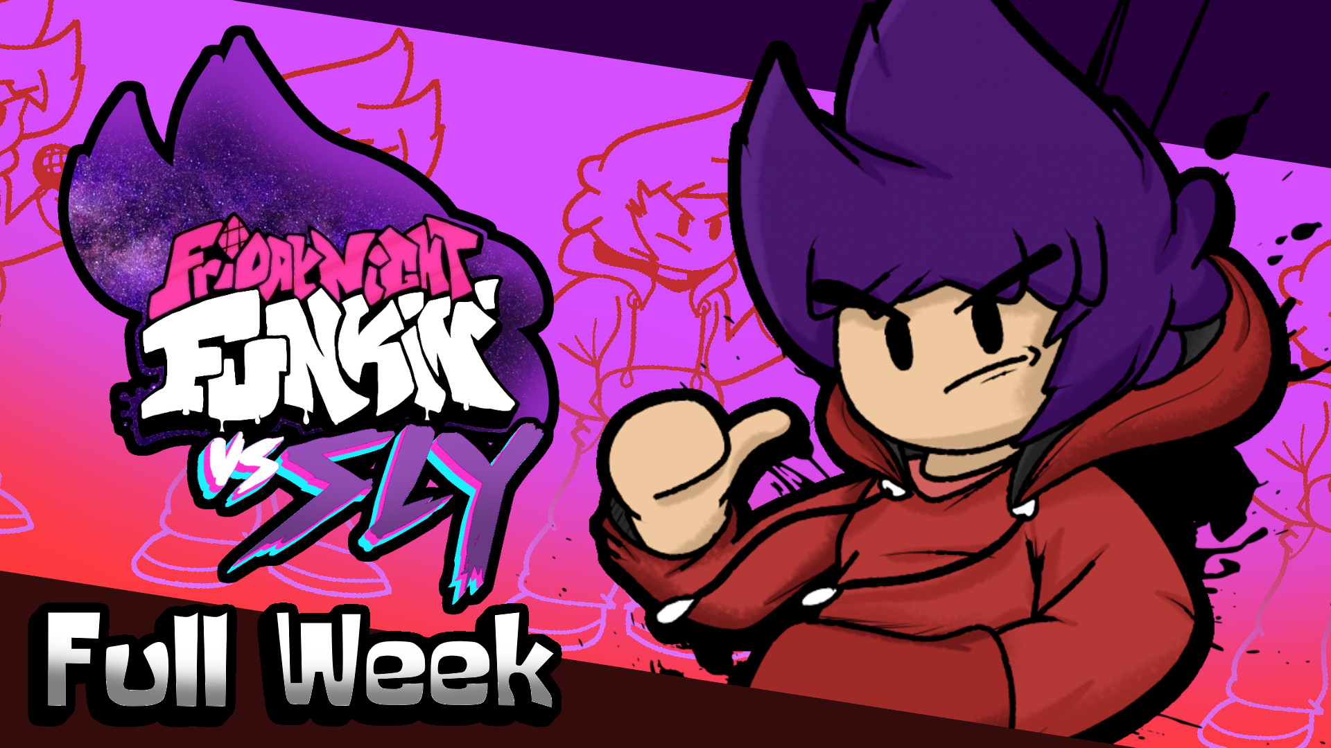 (LEGACY) VS Sly FULL WEEK Mod for Friday Night Funkin' | FNF Mods