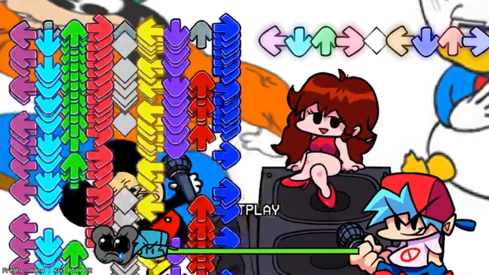 Boy but with 9 keys Mod for Friday Night Funkin' | FNF Mods