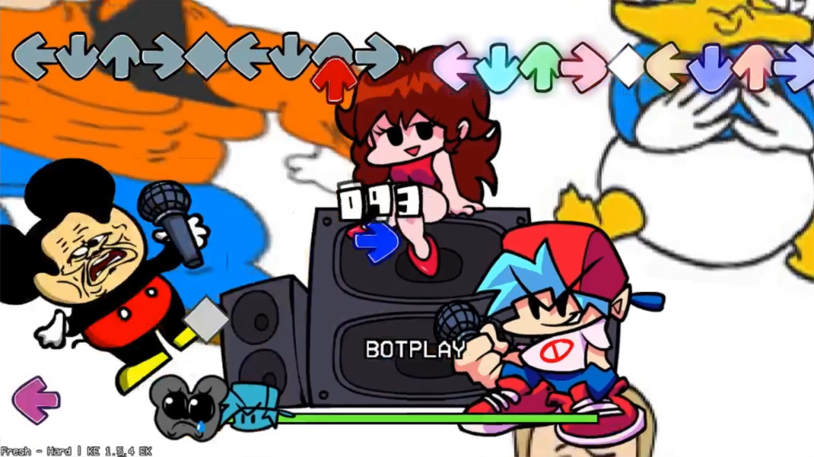 Boy but with 9 keys Mod for Friday Night Funkin' | FNF Mods