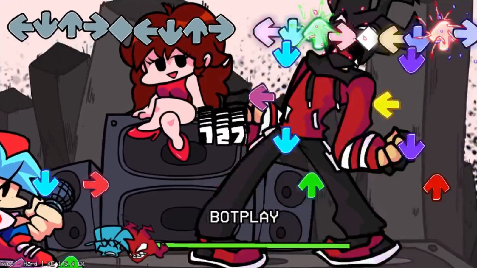 Agoti but with 9 keys [Insane Difficulty] [Friday Night Funkin'] [Mods]